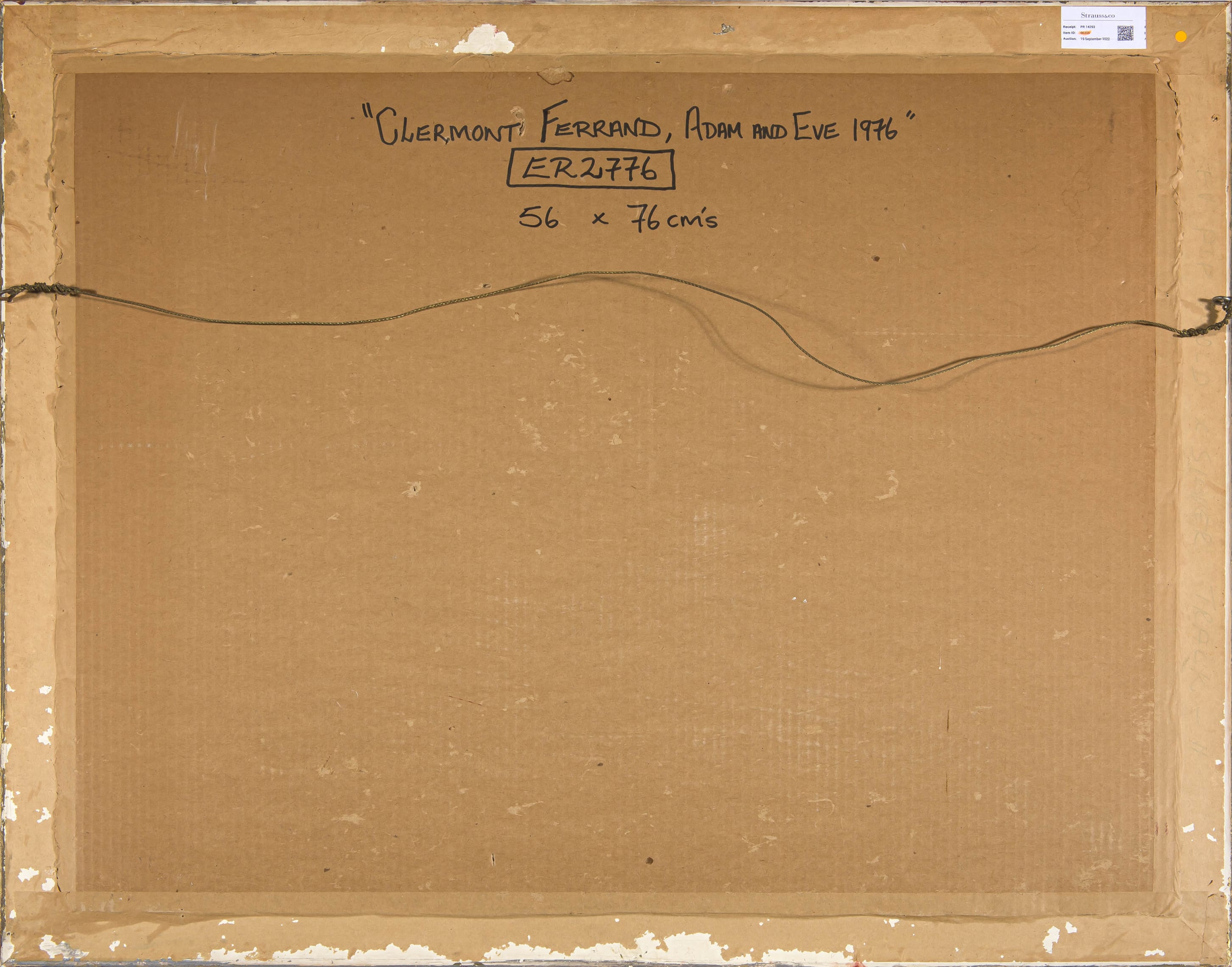 Clermont-Ferrand, Adam and Eve by John Piper | Strauss & Co