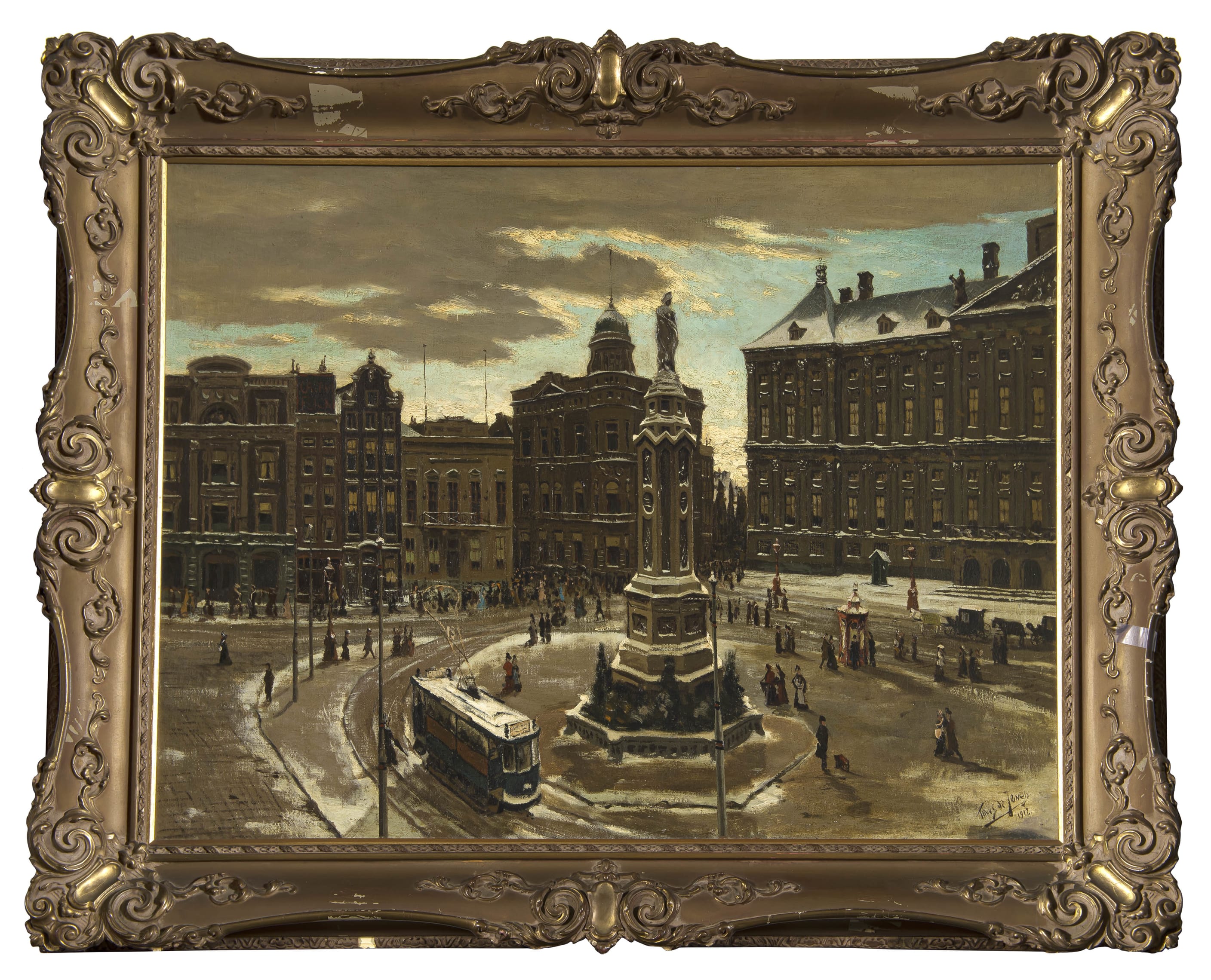 De Dam, Amsterdam by Tinus de Jongh | Strauss & Co