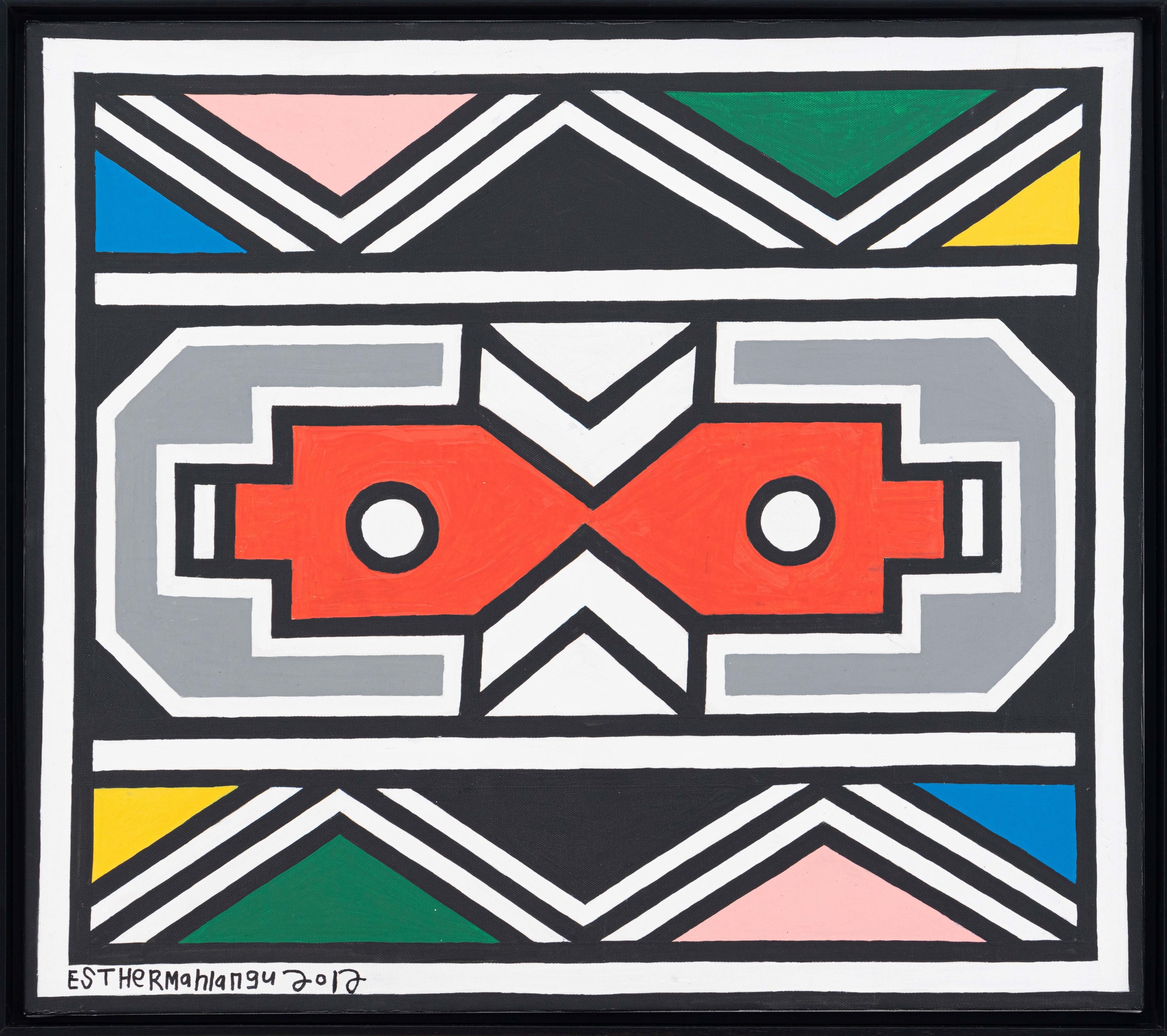 Ndebele Patterns by Esther Mahlangu | Strauss & Co