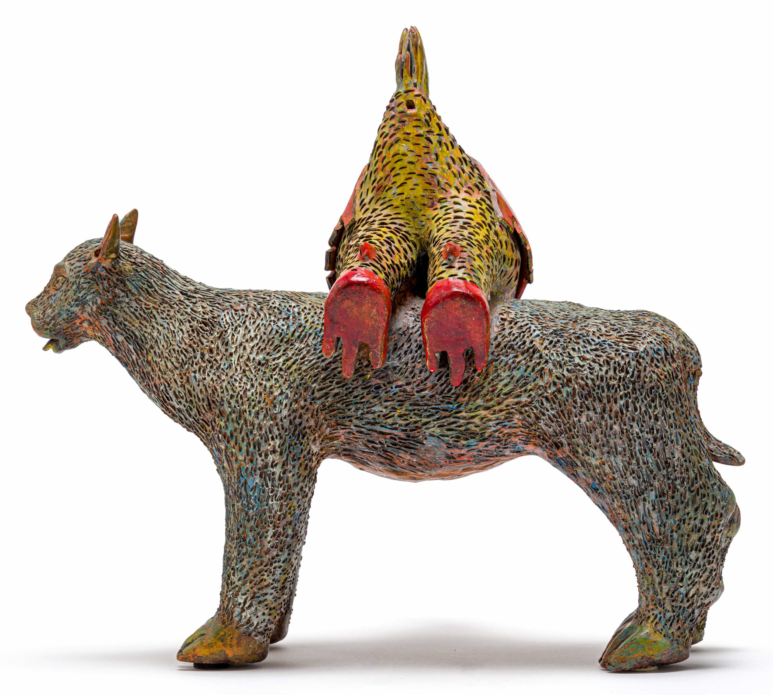 Leopard and Chicken by Josephine Ghesa | Strauss & Co