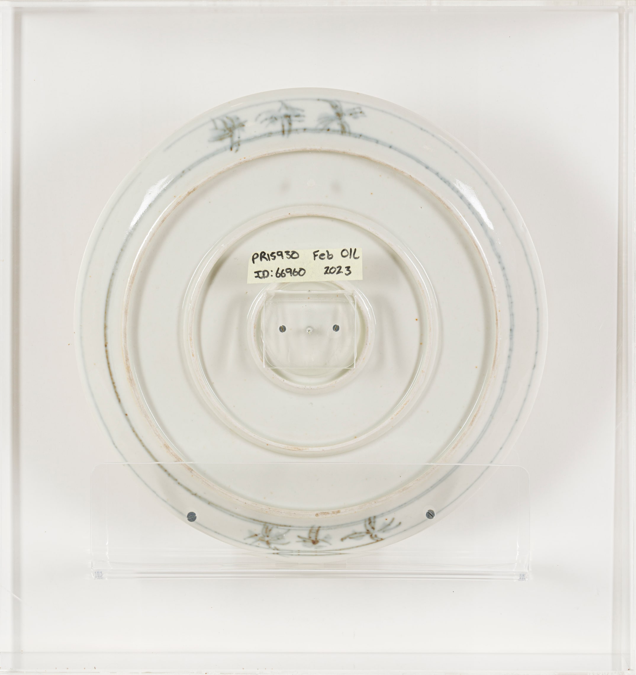 Porcelain Plate by Esias Bosch | Strauss & Co