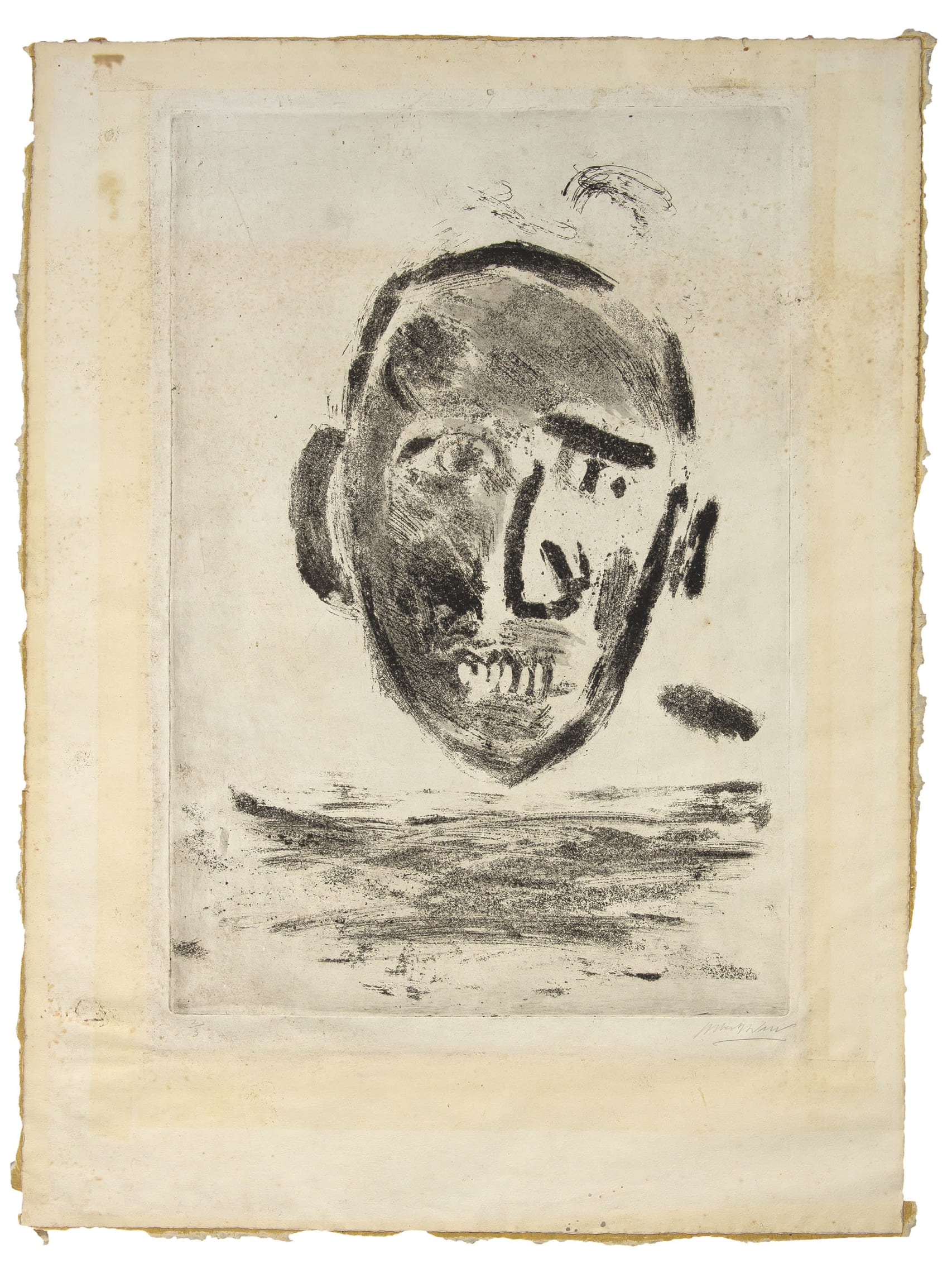 Head, two by Albert Adams | Strauss & Co