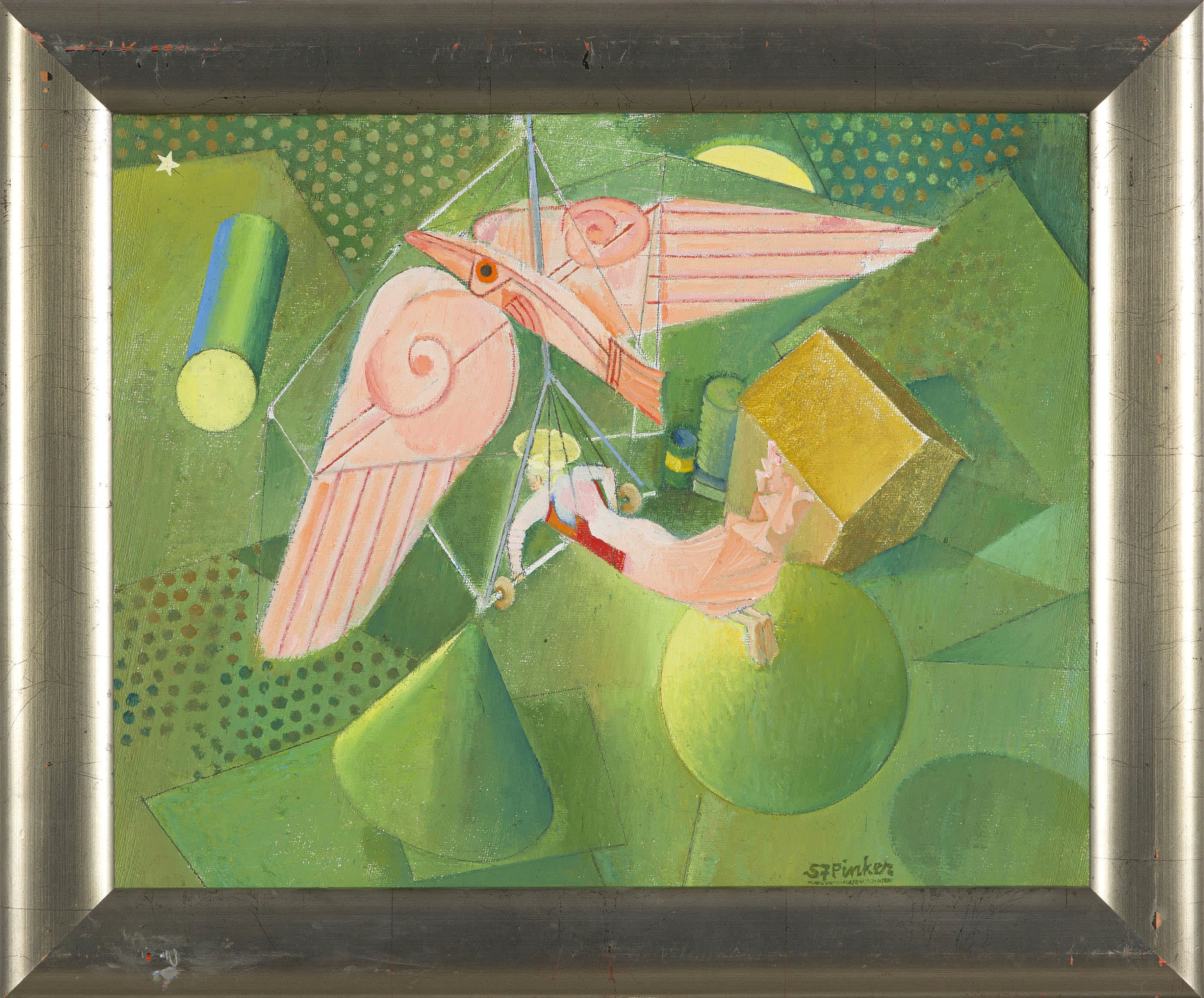 Nightscape, triptych by Stanley Pinker | Strauss & Co