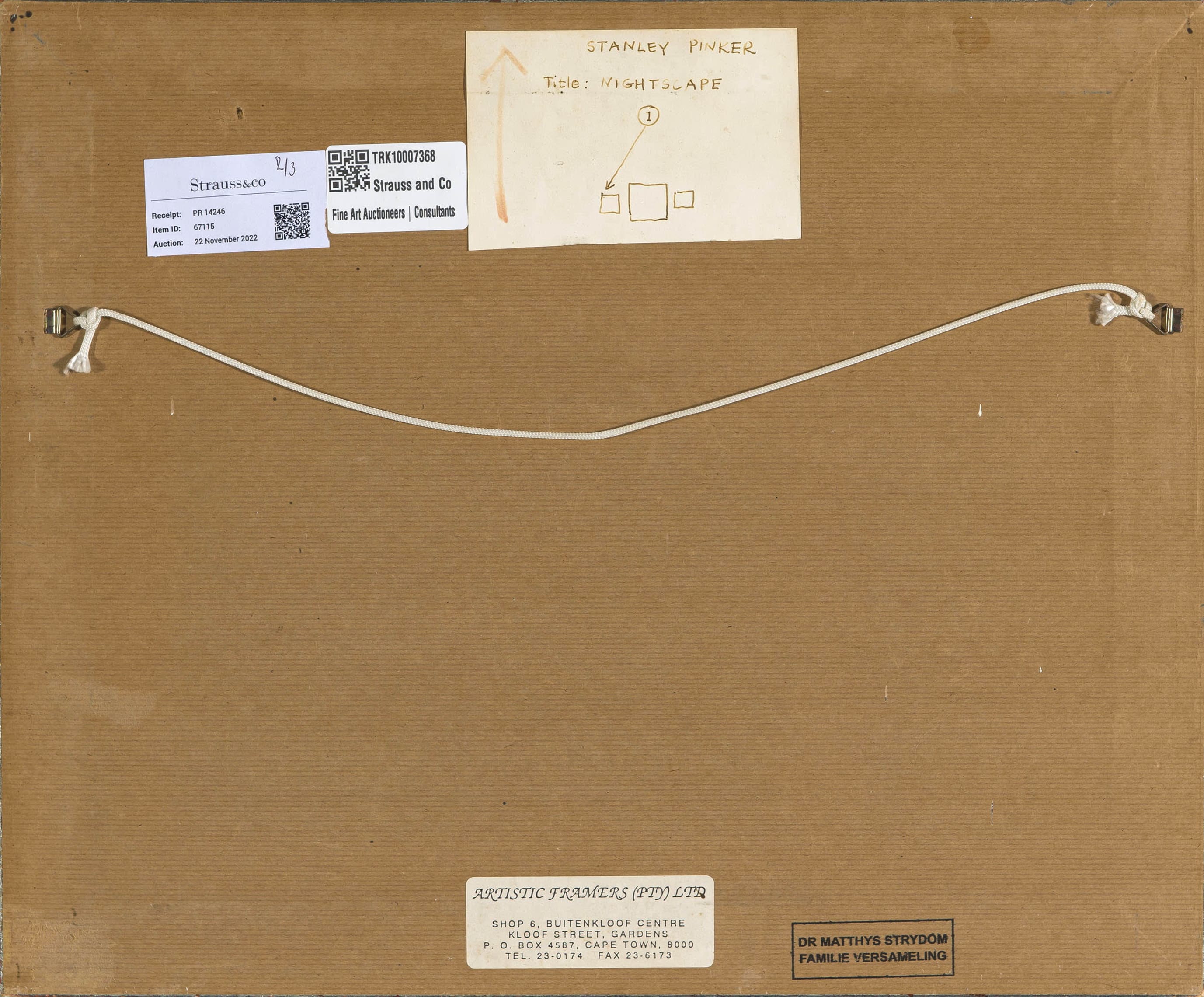 Nightscape, triptych by Stanley Pinker | Strauss & Co