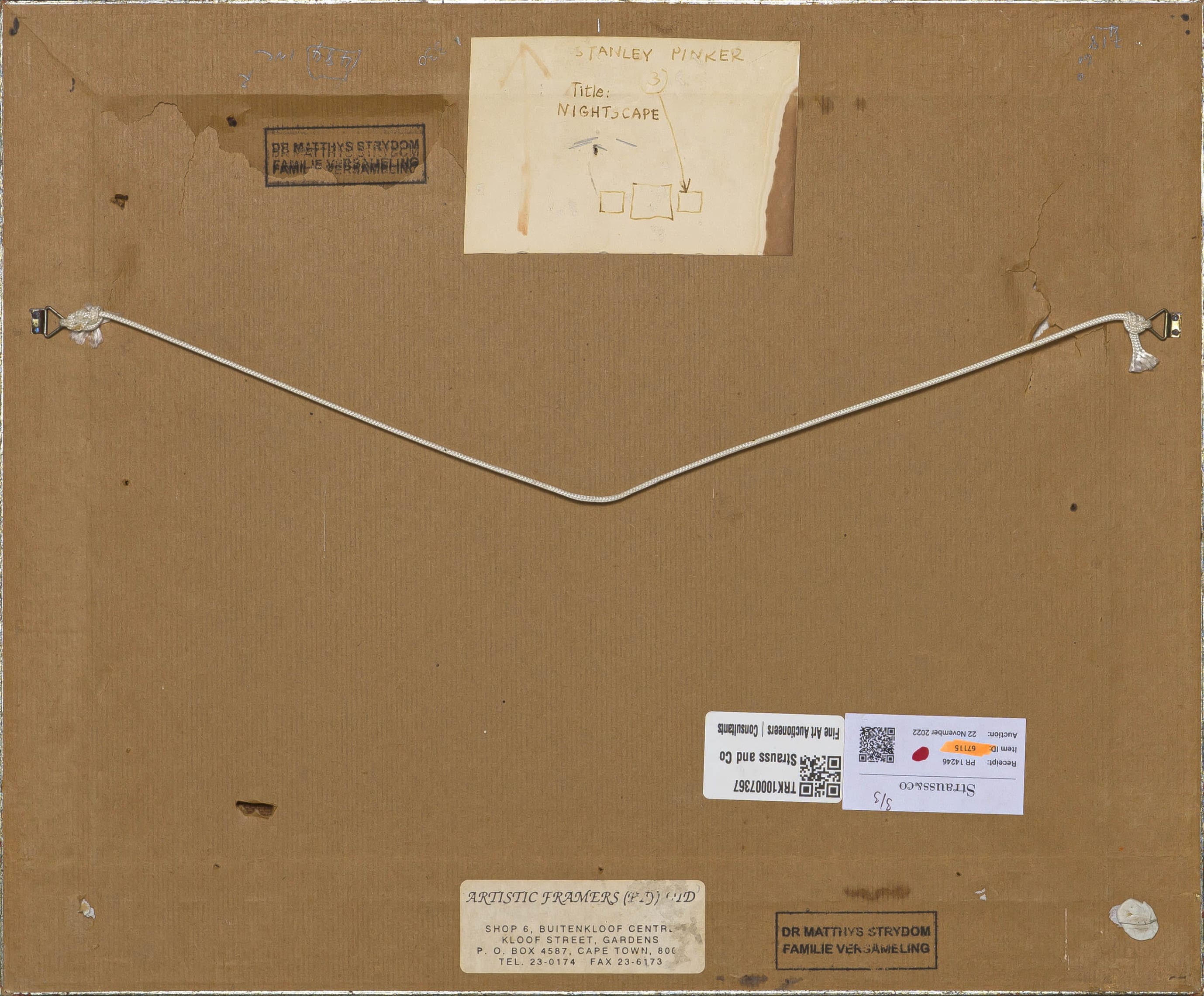 Nightscape, triptych by Stanley Pinker | Strauss & Co