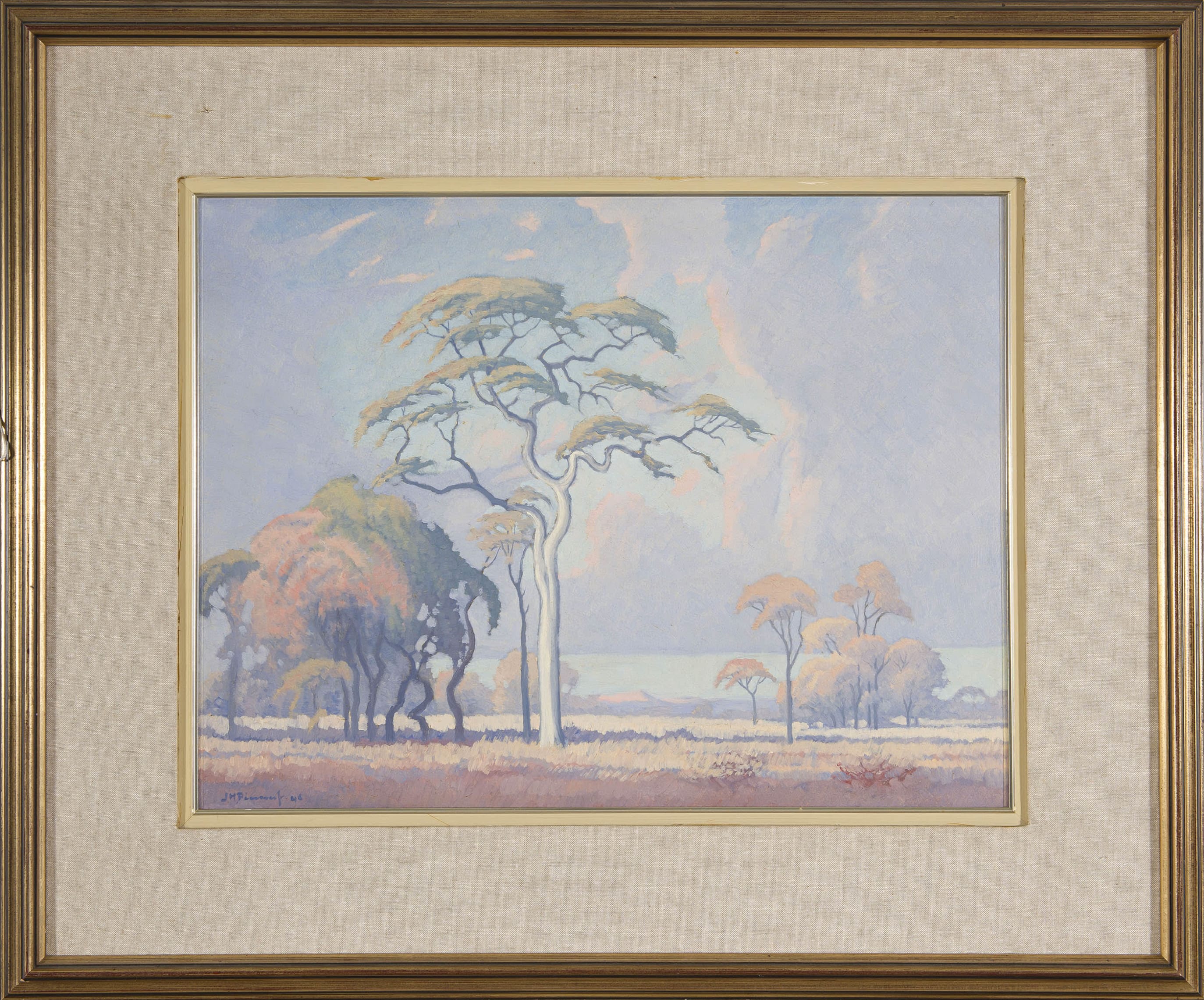 Bosveldboomlandskap (Bushveld Landscape with Trees) by Jacob Hendrik ...