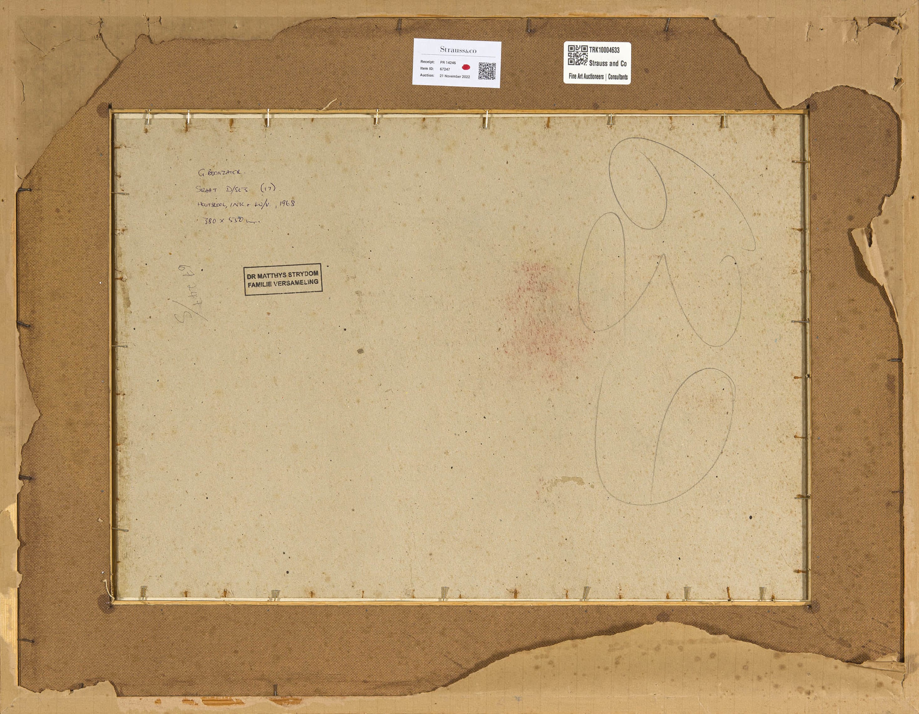 Distrik Ses (District Six) by Gregoire Boonzaier | Strauss & Co