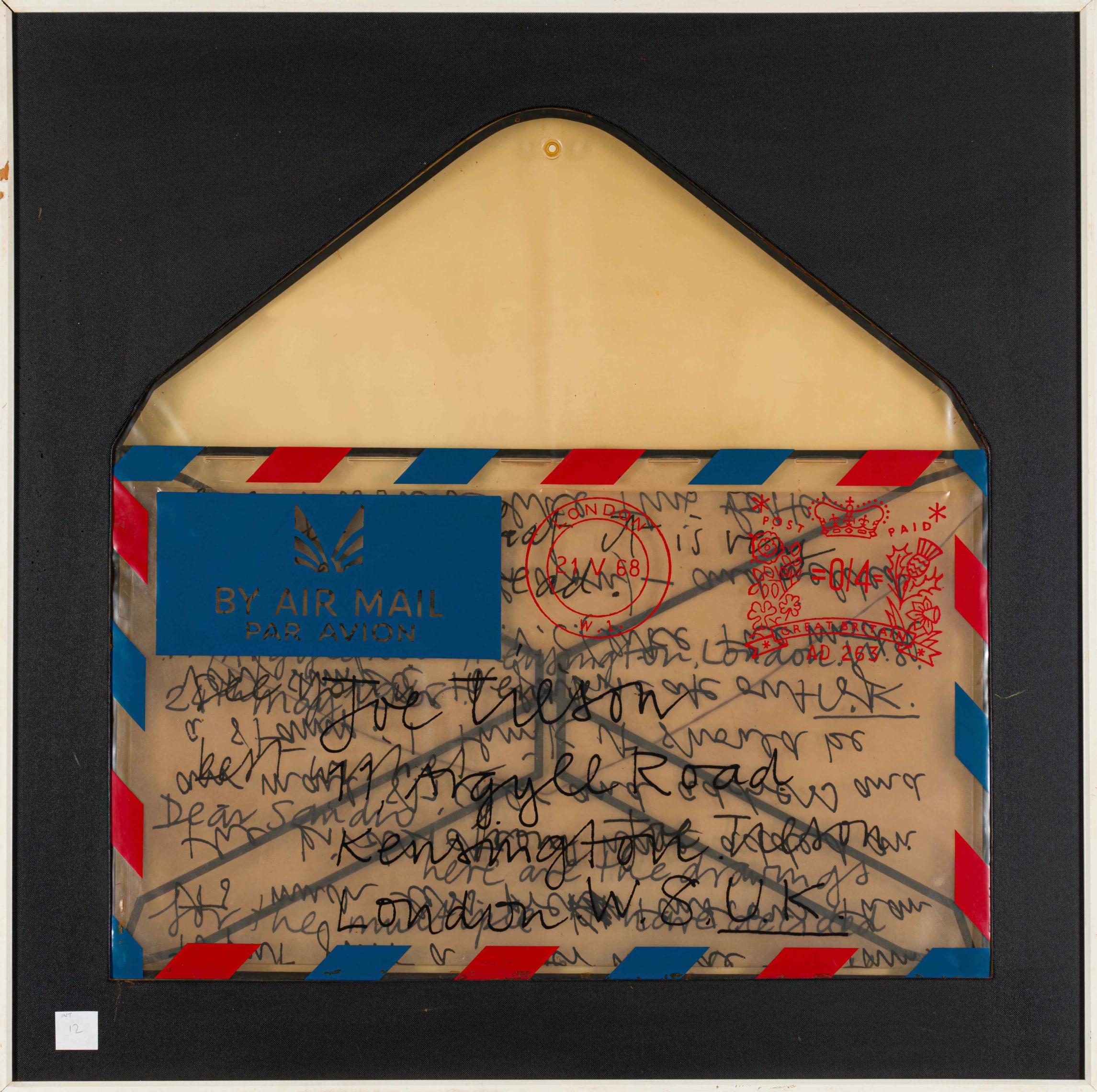 Air Mail Envelope by Joe Tilson | Strauss & Co