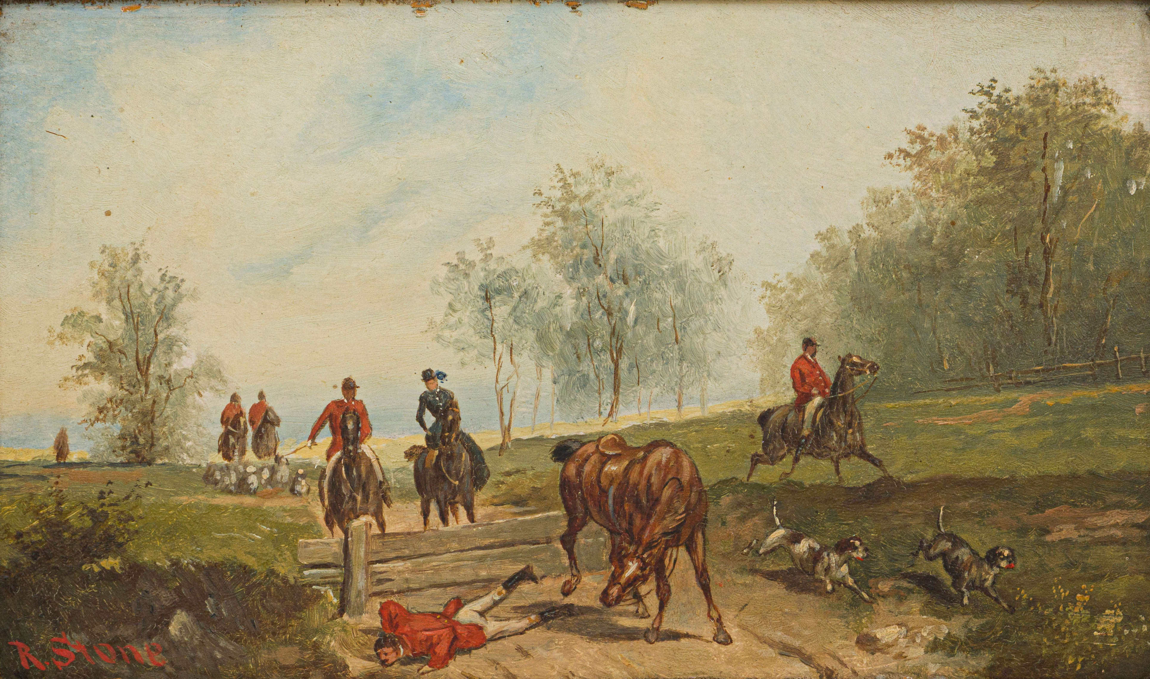 Hunting Scenes, two by Rudolph Stone | Strauss & Co