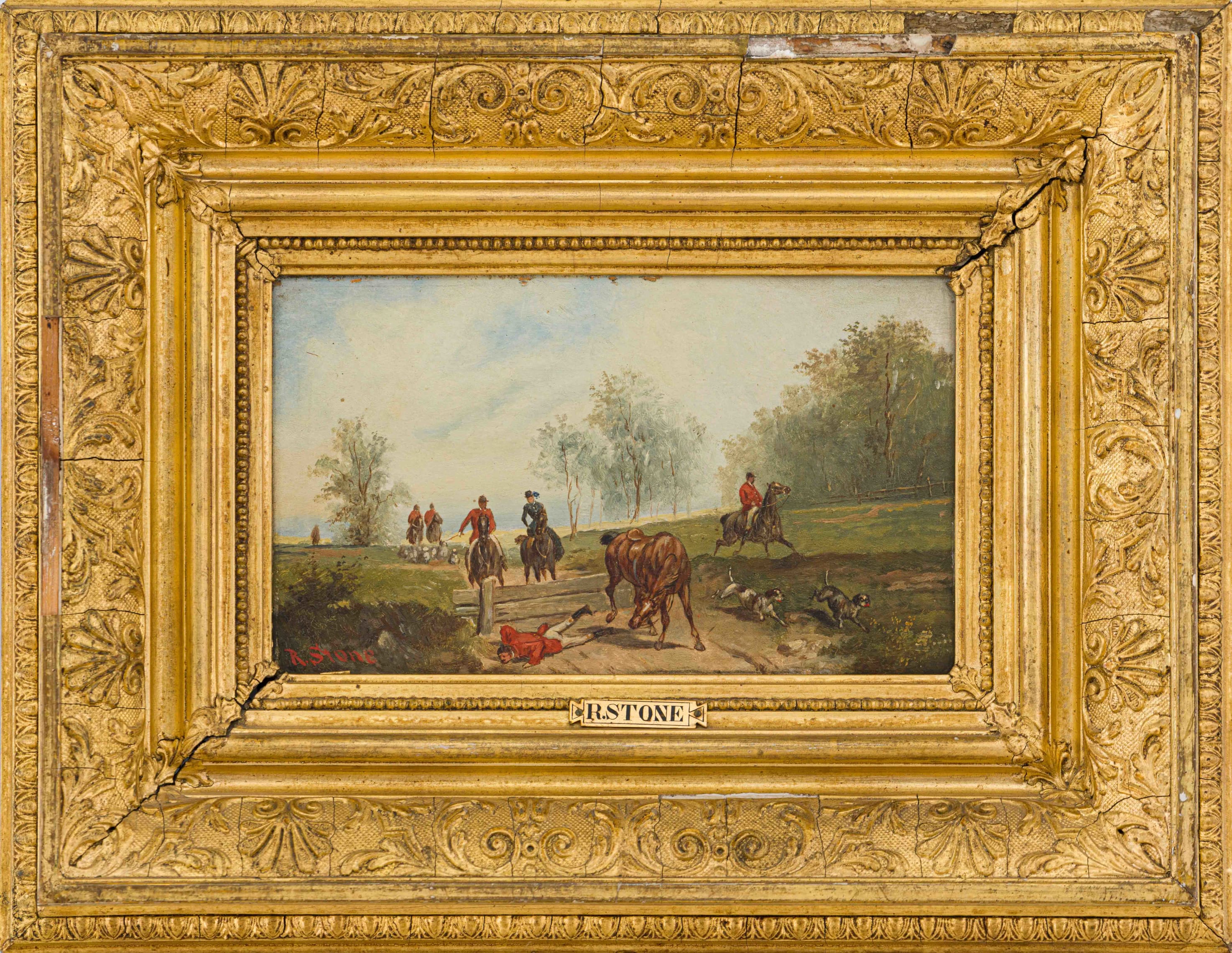 Hunting Scenes, two by Rudolph Stone | Strauss & Co