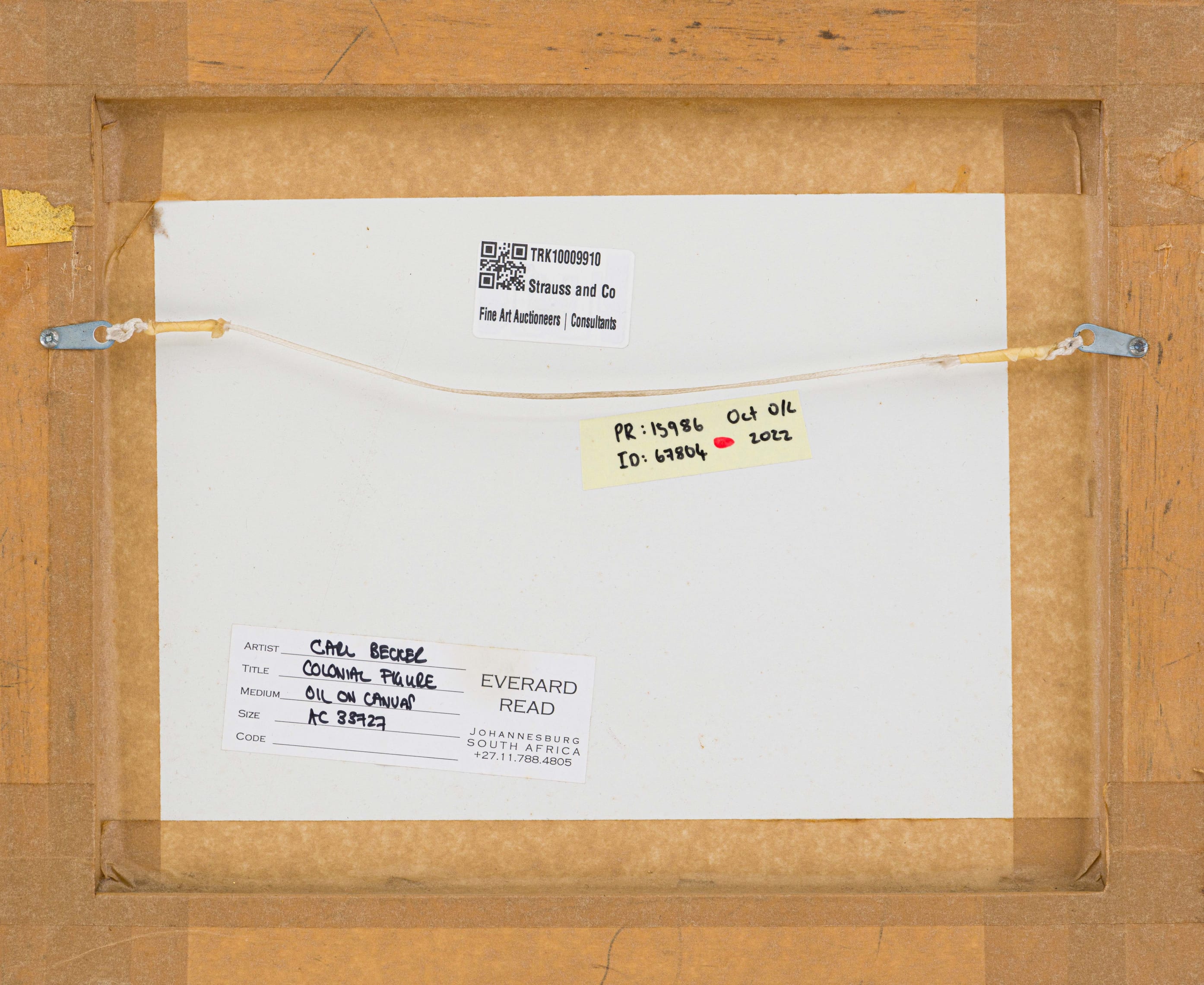 Colonial Figure by Carl Becker | Strauss & Co