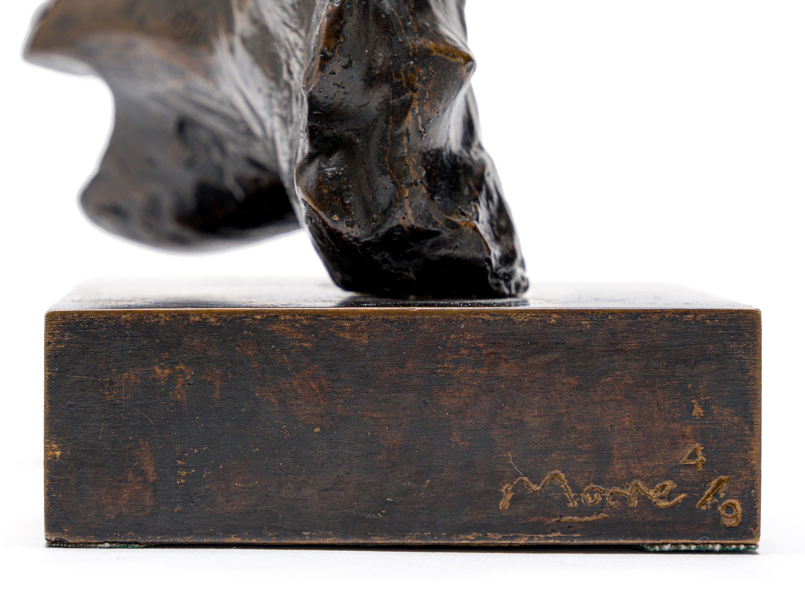 Animal Head: Open Mouth by Henry Moore | Strauss & Co