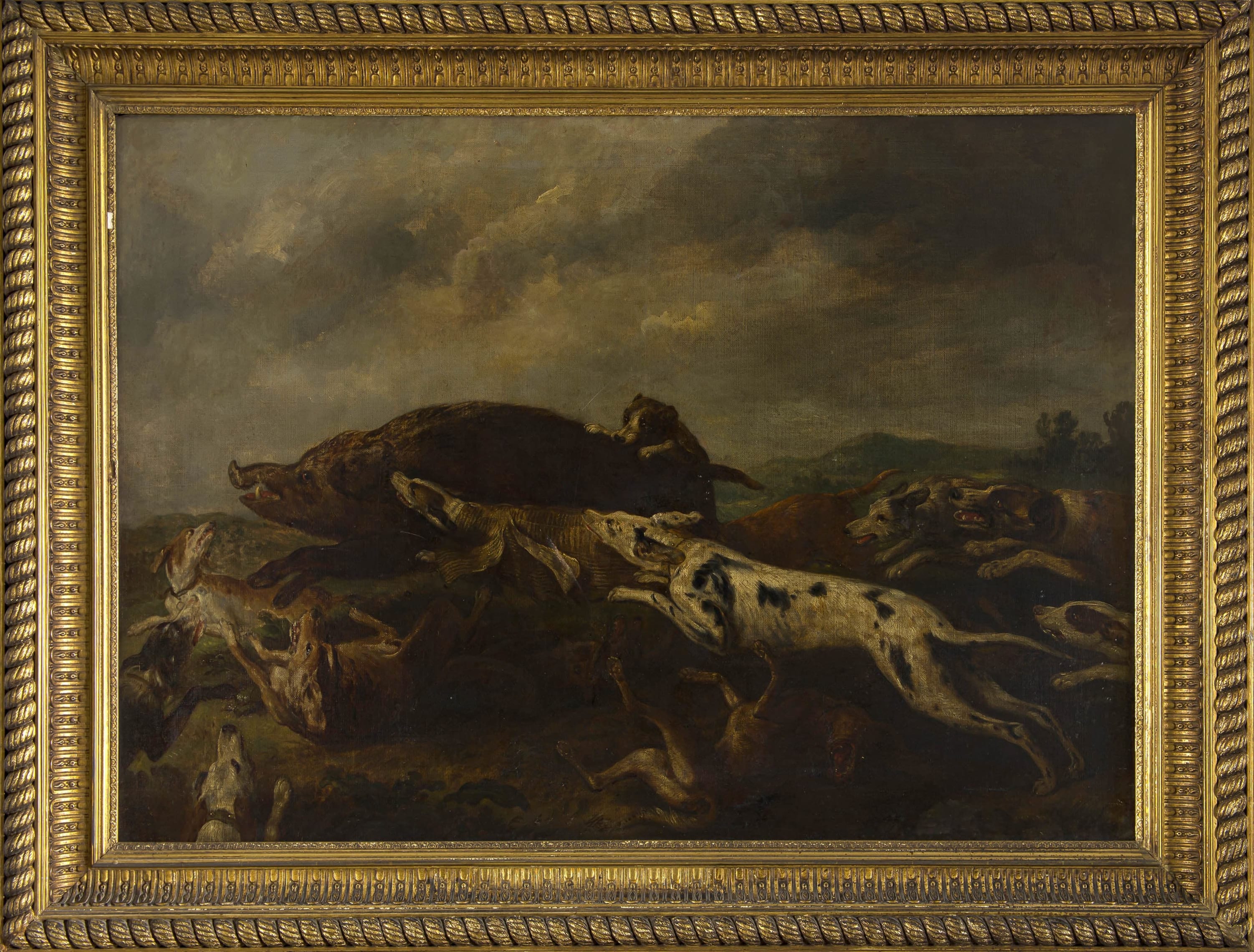 The Boar Hunt by Follower of Frans Snyders | Strauss & Co