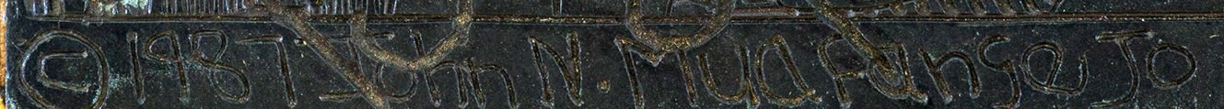 Striking Workers of the Klein Aub Mine (original lino block) by John ...