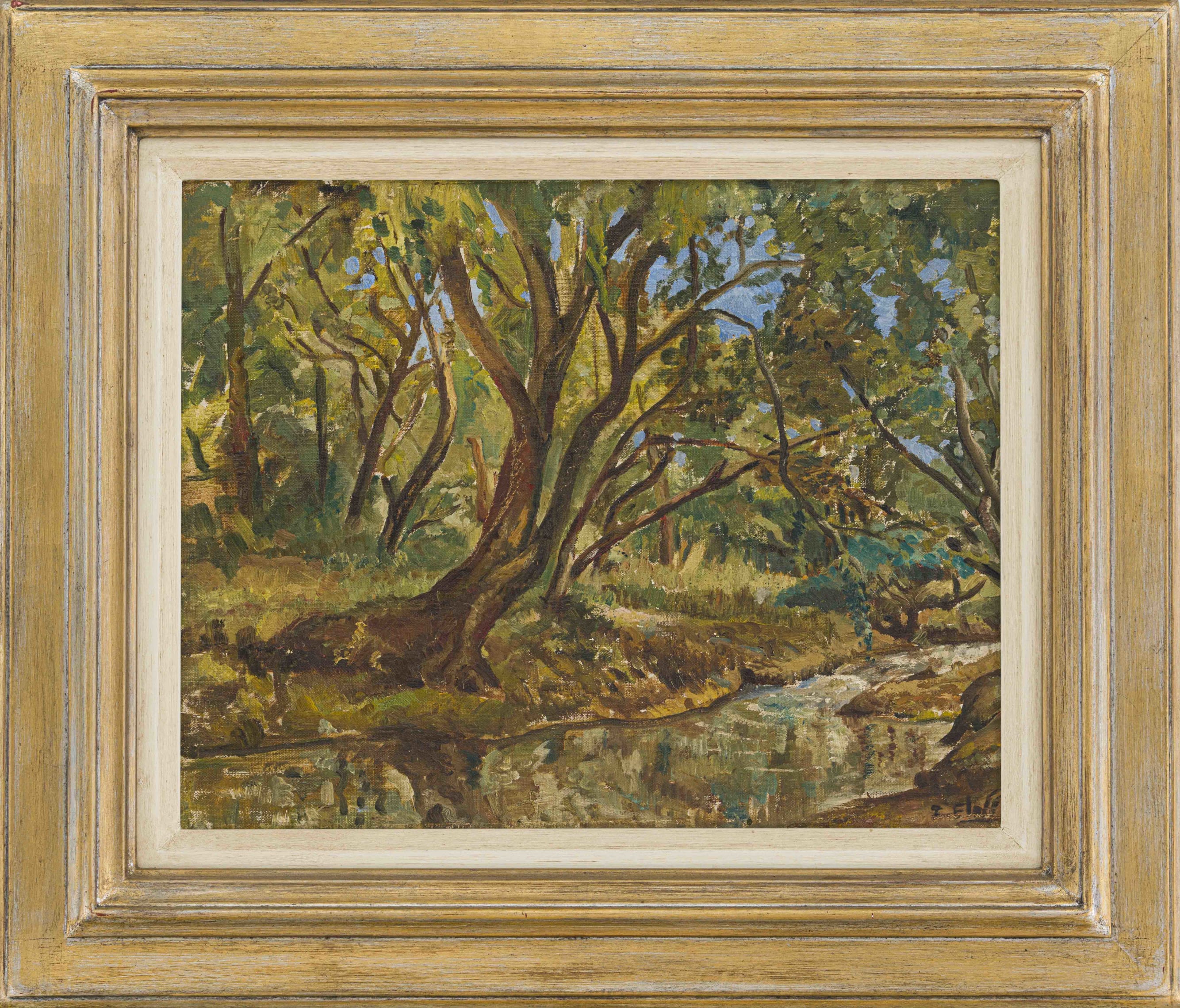 Riverside Trees by Zakkie Eloff | Strauss & Co