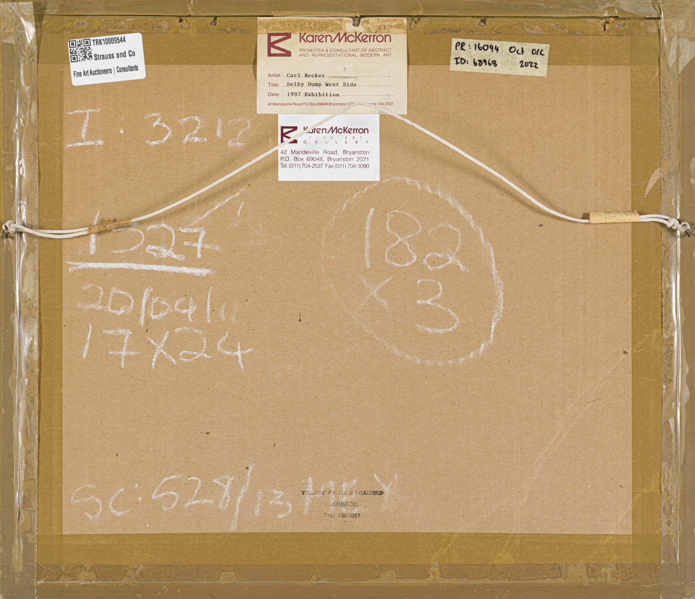 View from Top Star drive-in, Selby, Johannesburg by Carl Becker ...