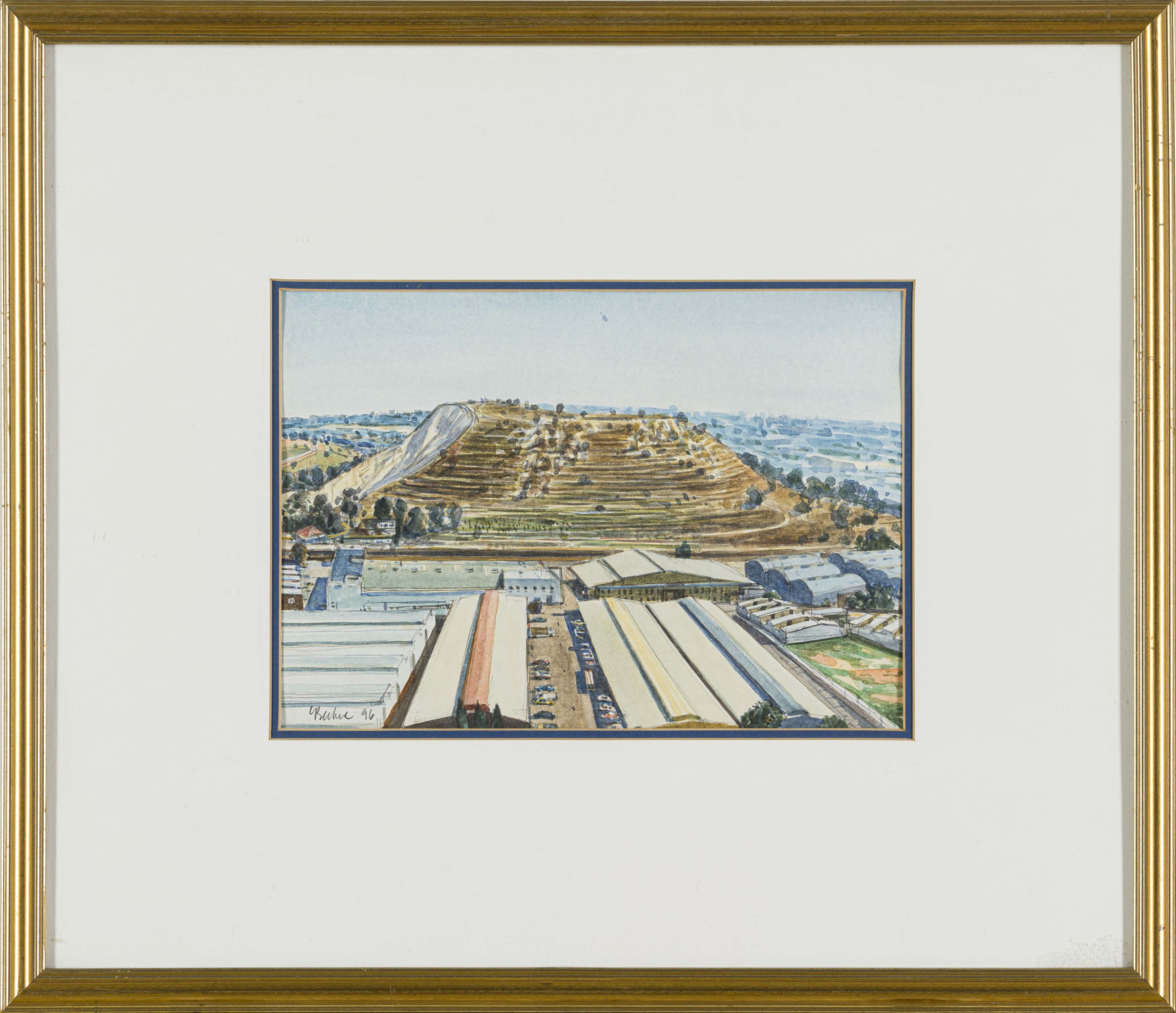 Mine Dump West of Johannesburg CBD by Carl Becker | Strauss & Co