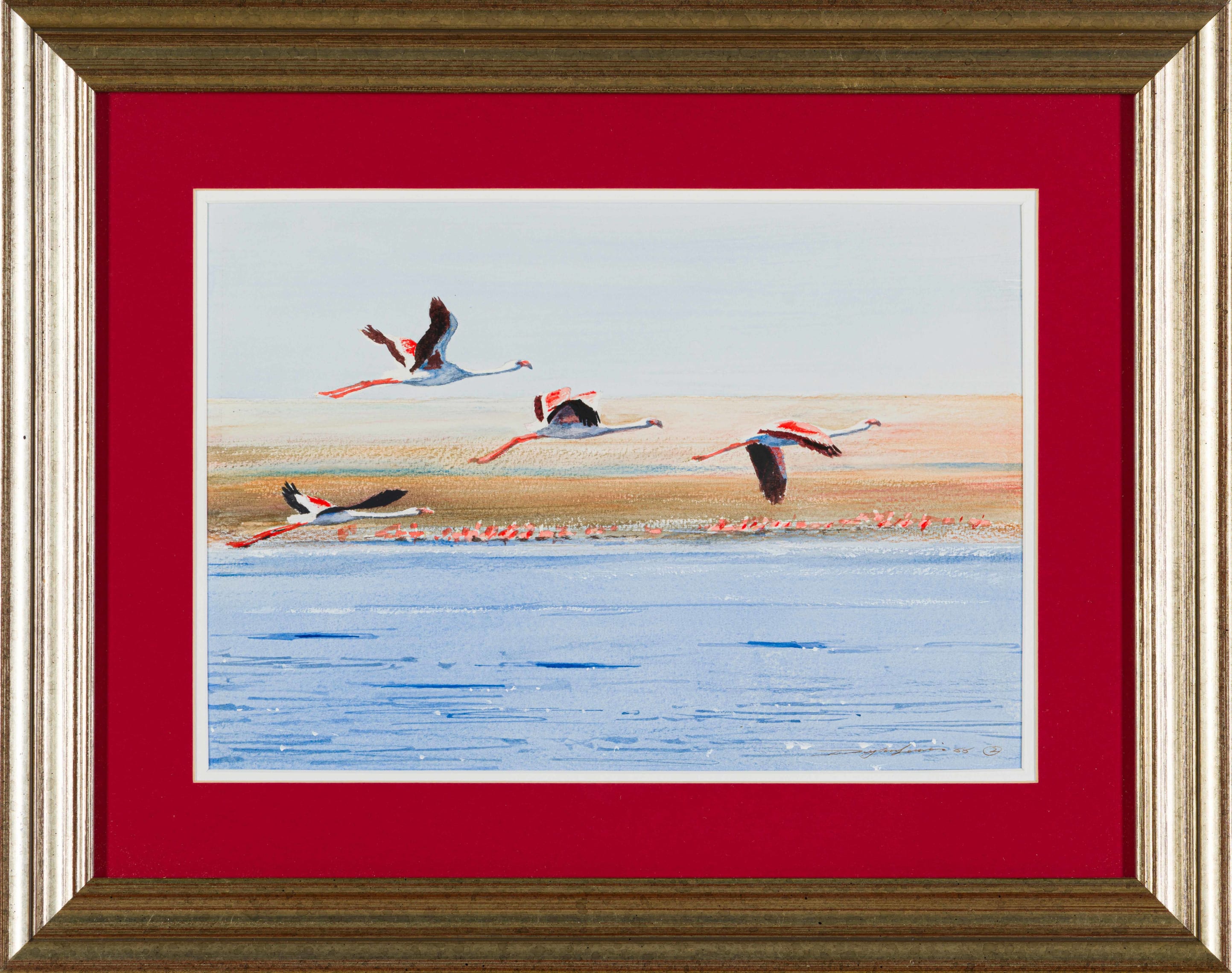 Flamingos in Flight, three by Dylan Lewis | Strauss & Co