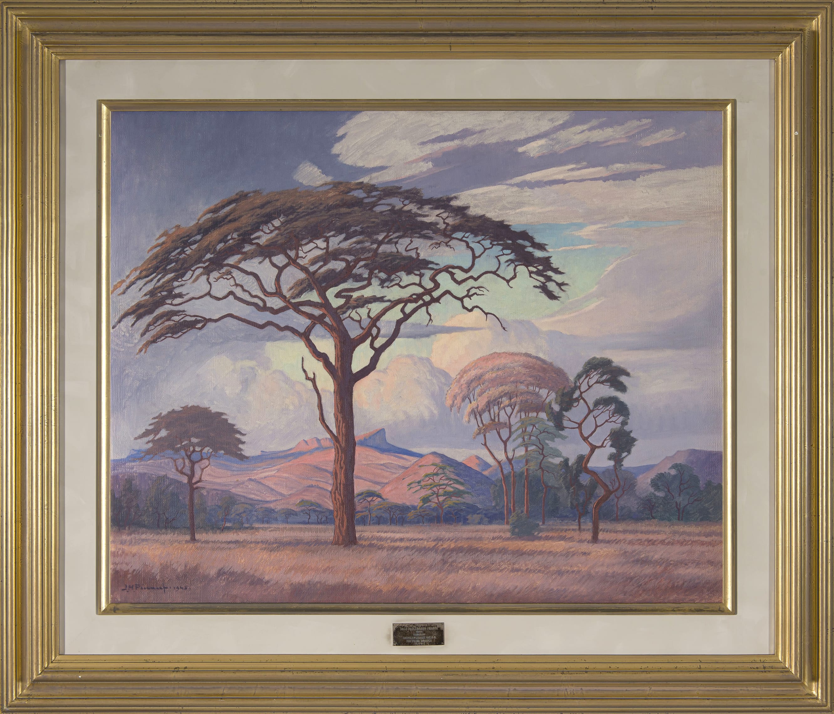 Highveld Landscape by Jacob Hendrik Pierneef | Strauss & Co