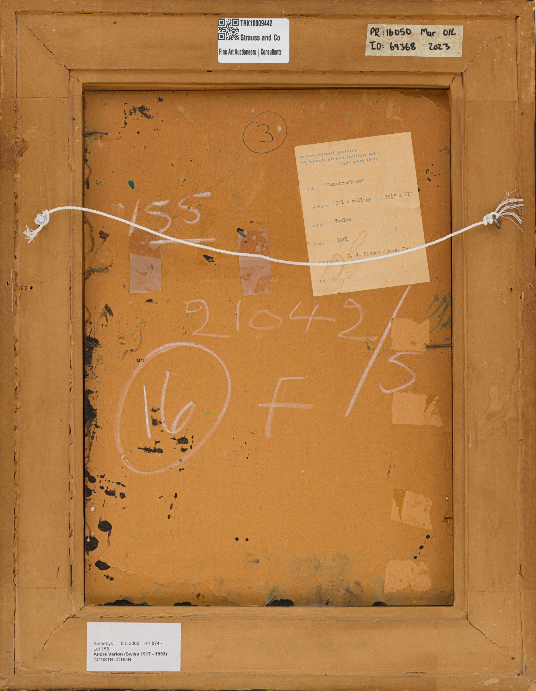 Construction by Andre Verlon | Strauss & Co