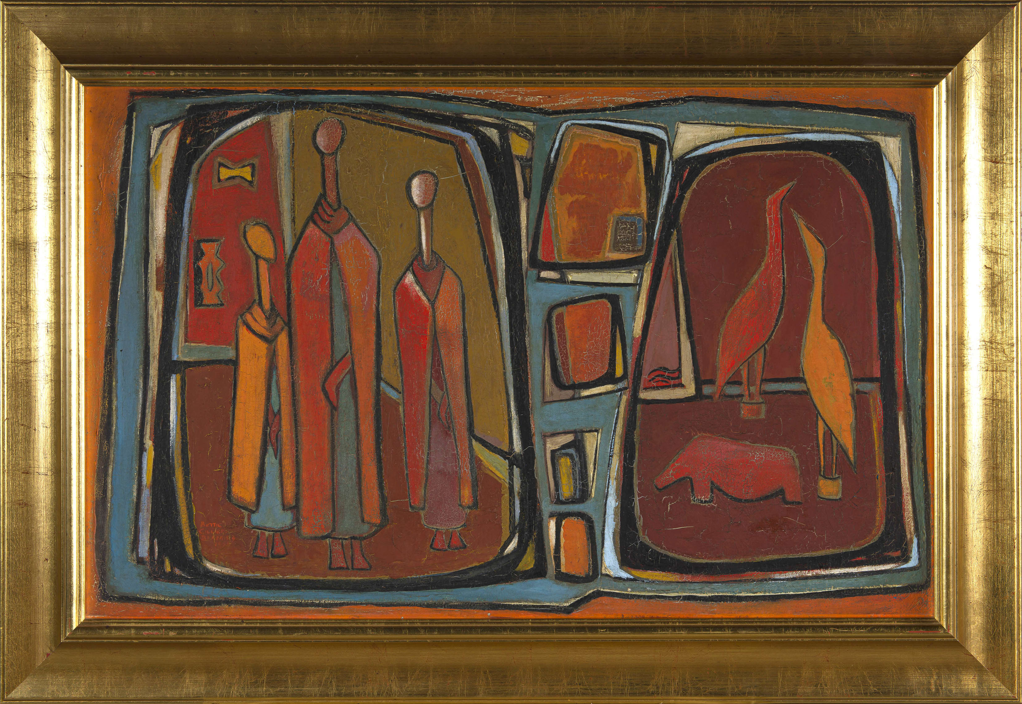 Figures and Birds by Bettie Cilliers-Barnard | Strauss & Co