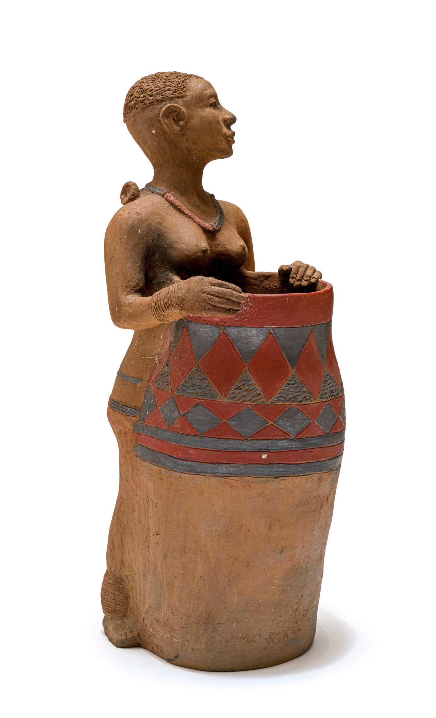 Woman with Pot by Noria Mabasa | Strauss & Co