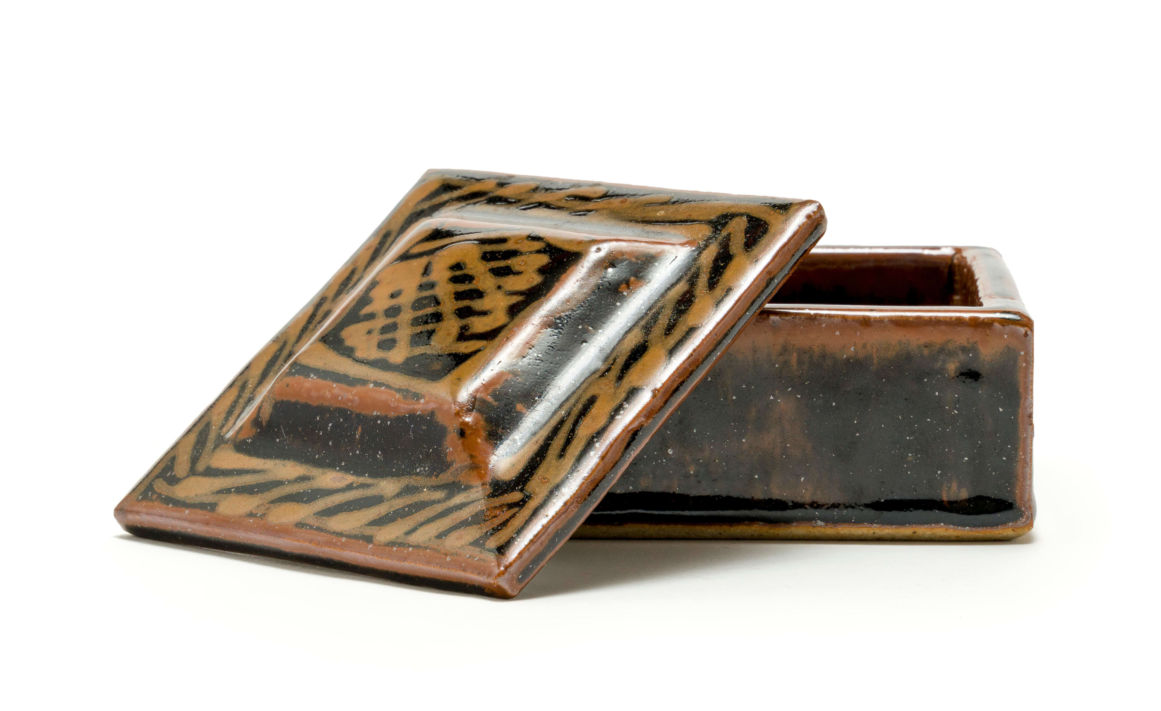 Lidded Square Box by Esias Bosch | Strauss & Co