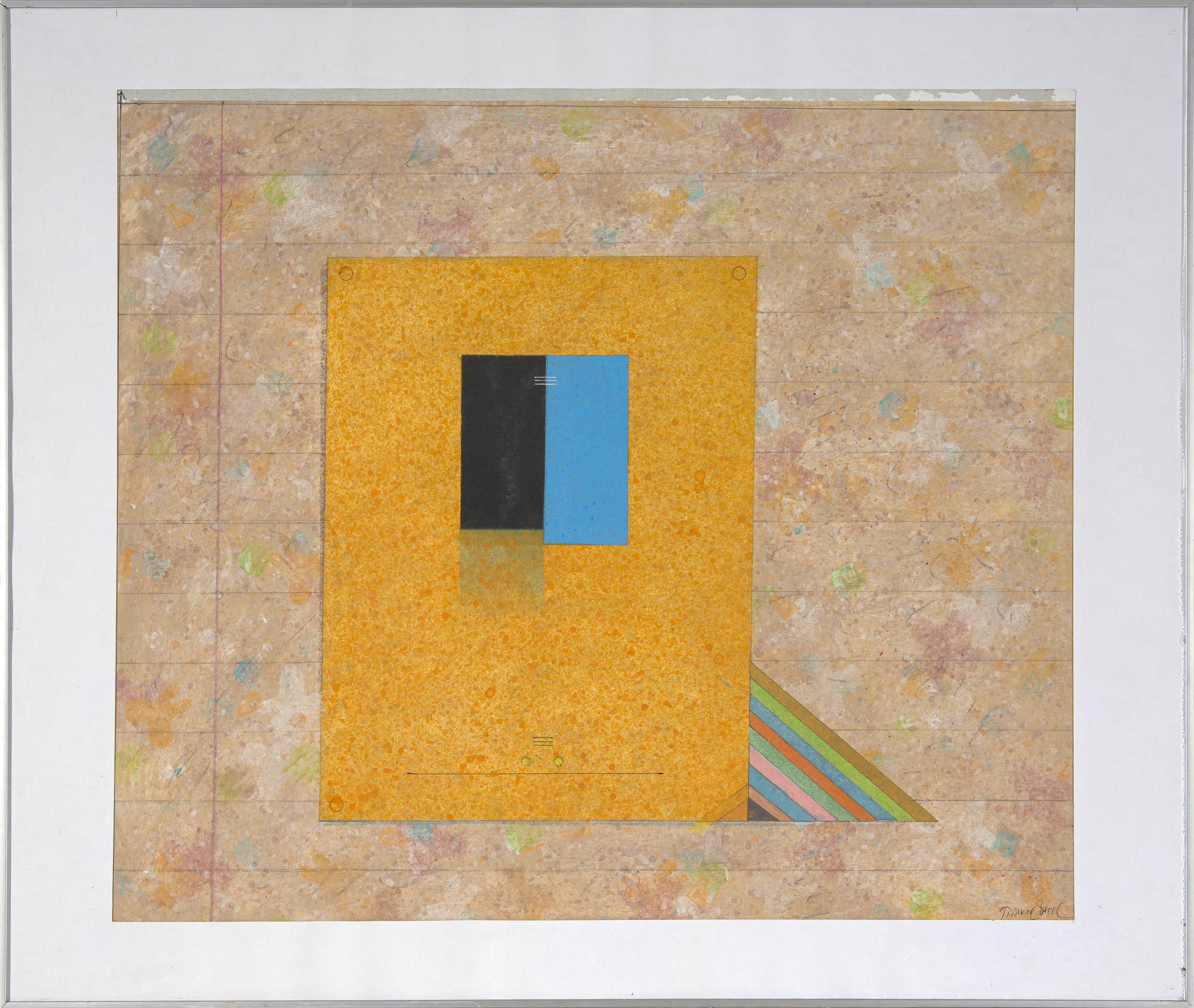 Untitled (Rainbow) by Thakor (Thakorbhai Kishorbhai) Patel | Strauss & Co