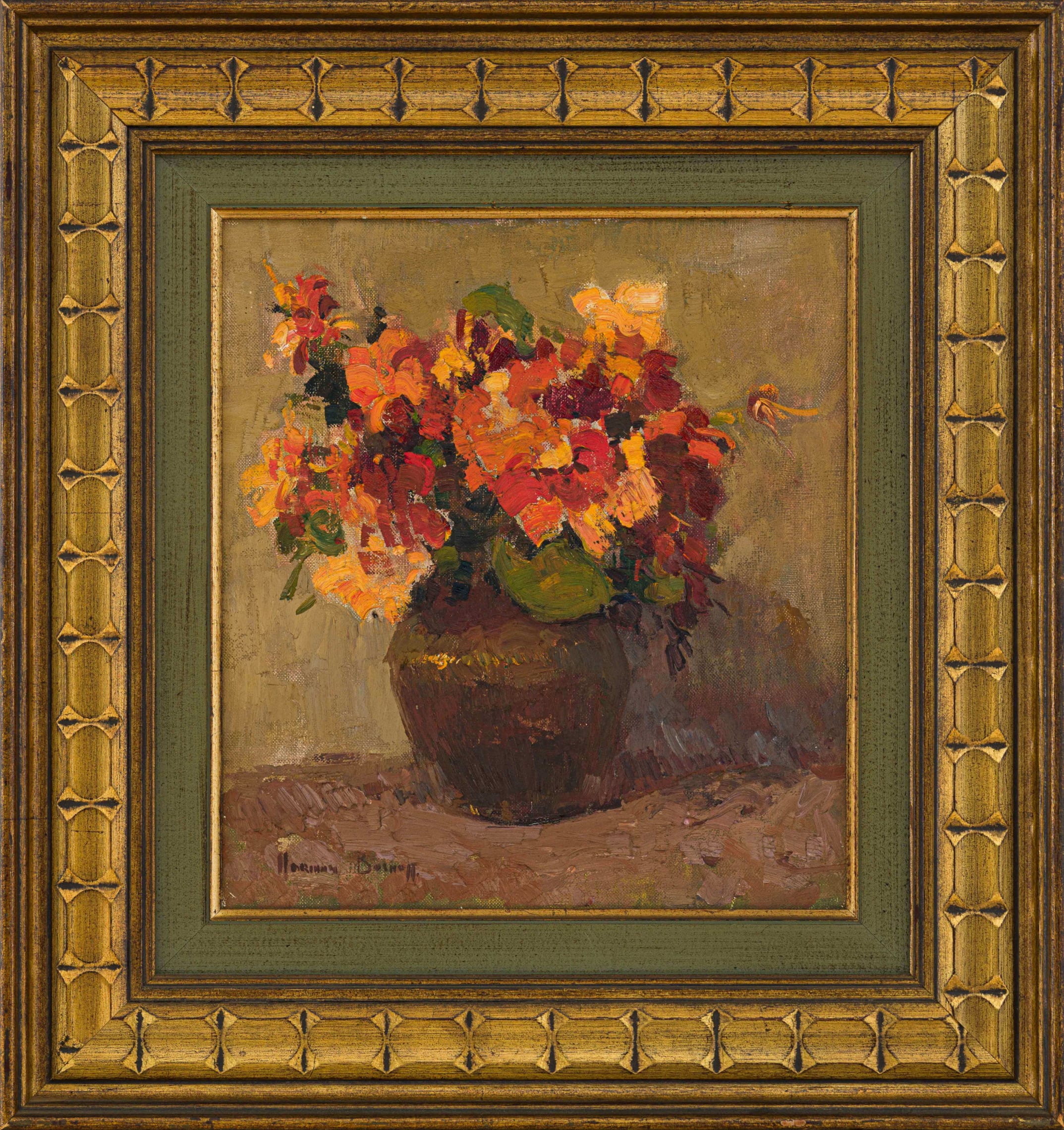 Nasturtiums in a Jar by Adriaan Boshoff | Strauss & Co