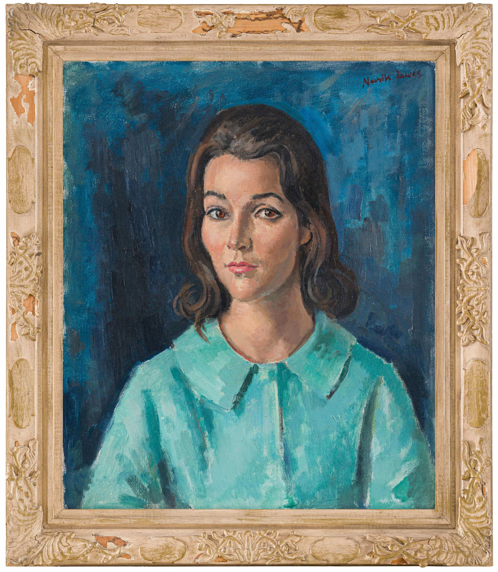 Portrait of a Woman by Alfred Neville Lewis | Strauss & Co