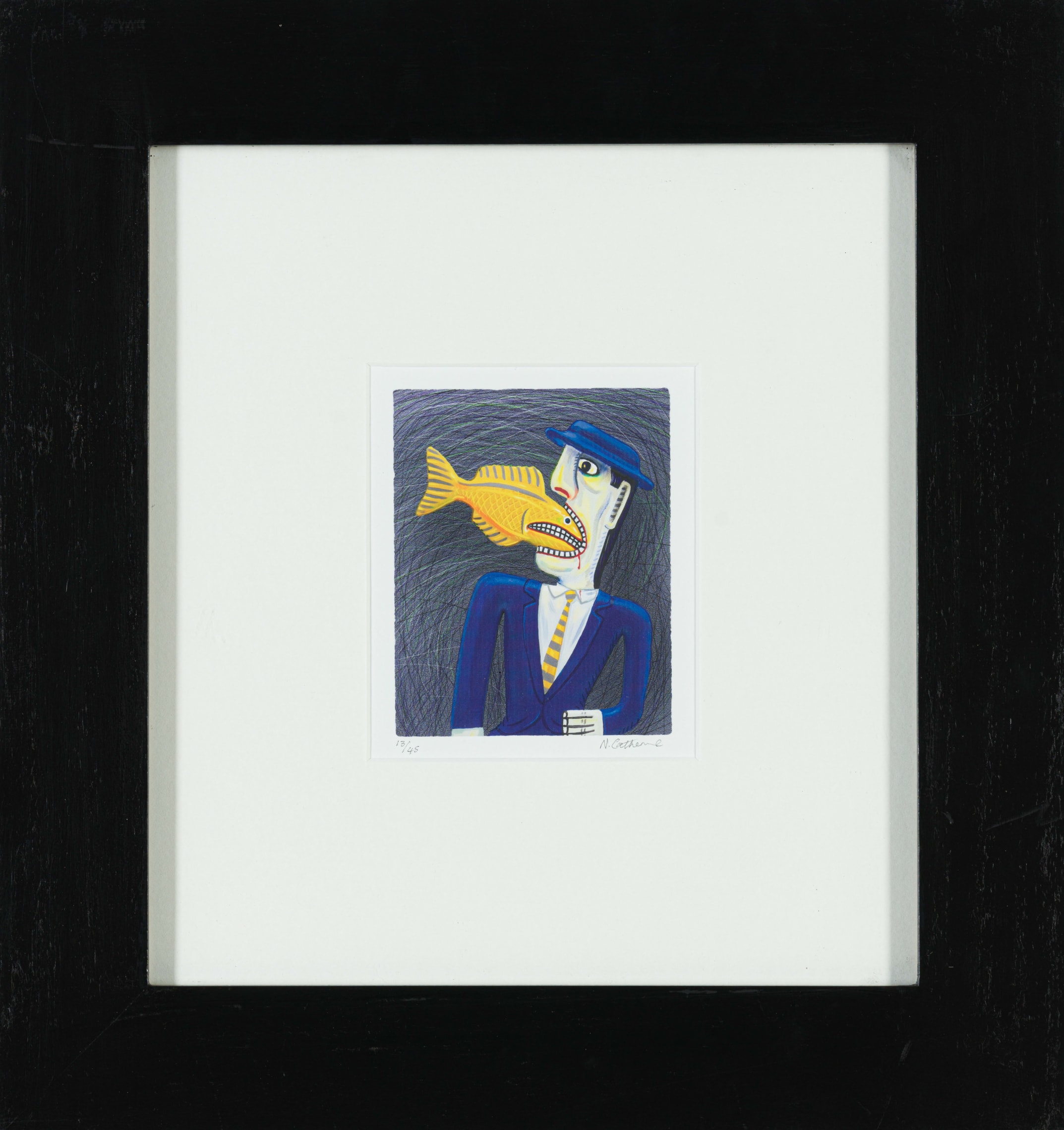 Omnivorous (Yellow Fish) by Norman Catherine | Strauss & Co