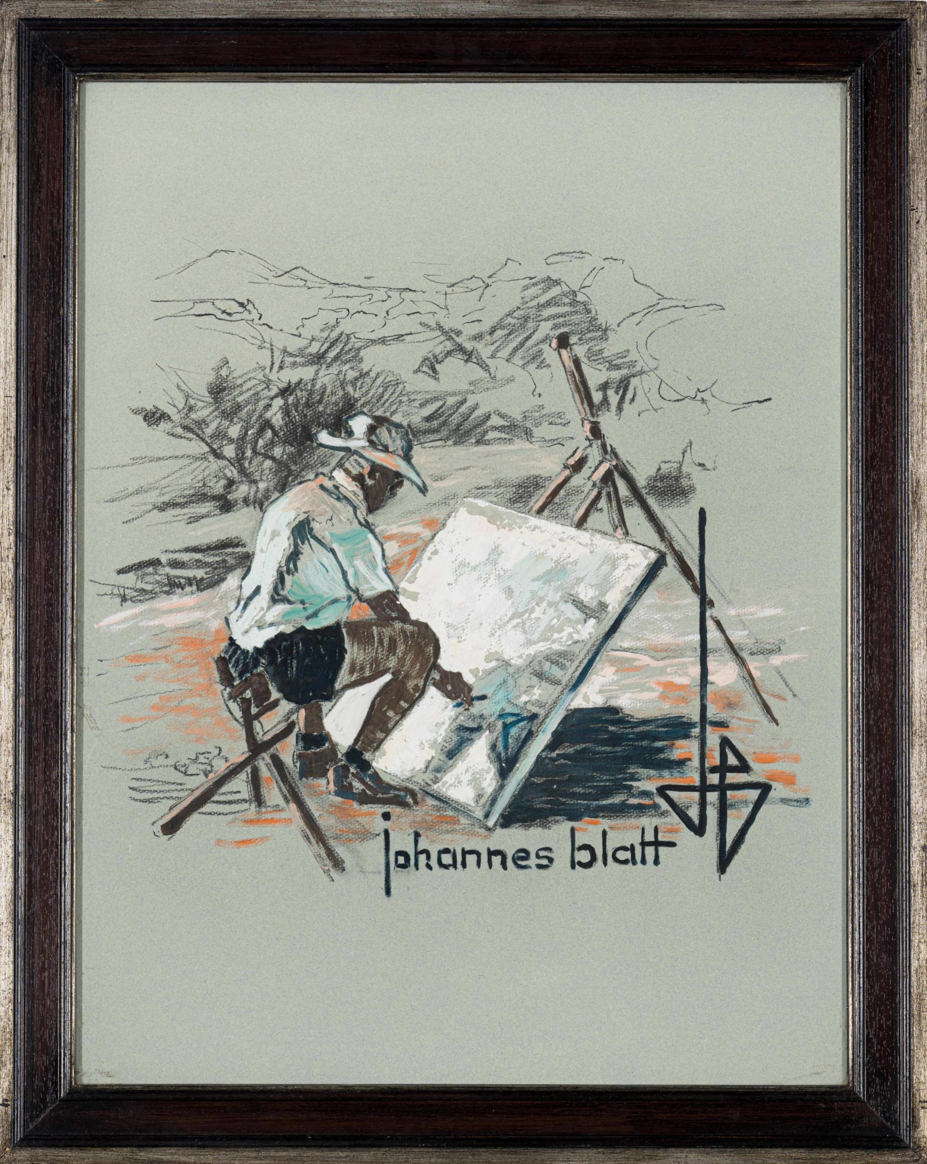 Self-Portrait by Johannes Blatt | Strauss & Co