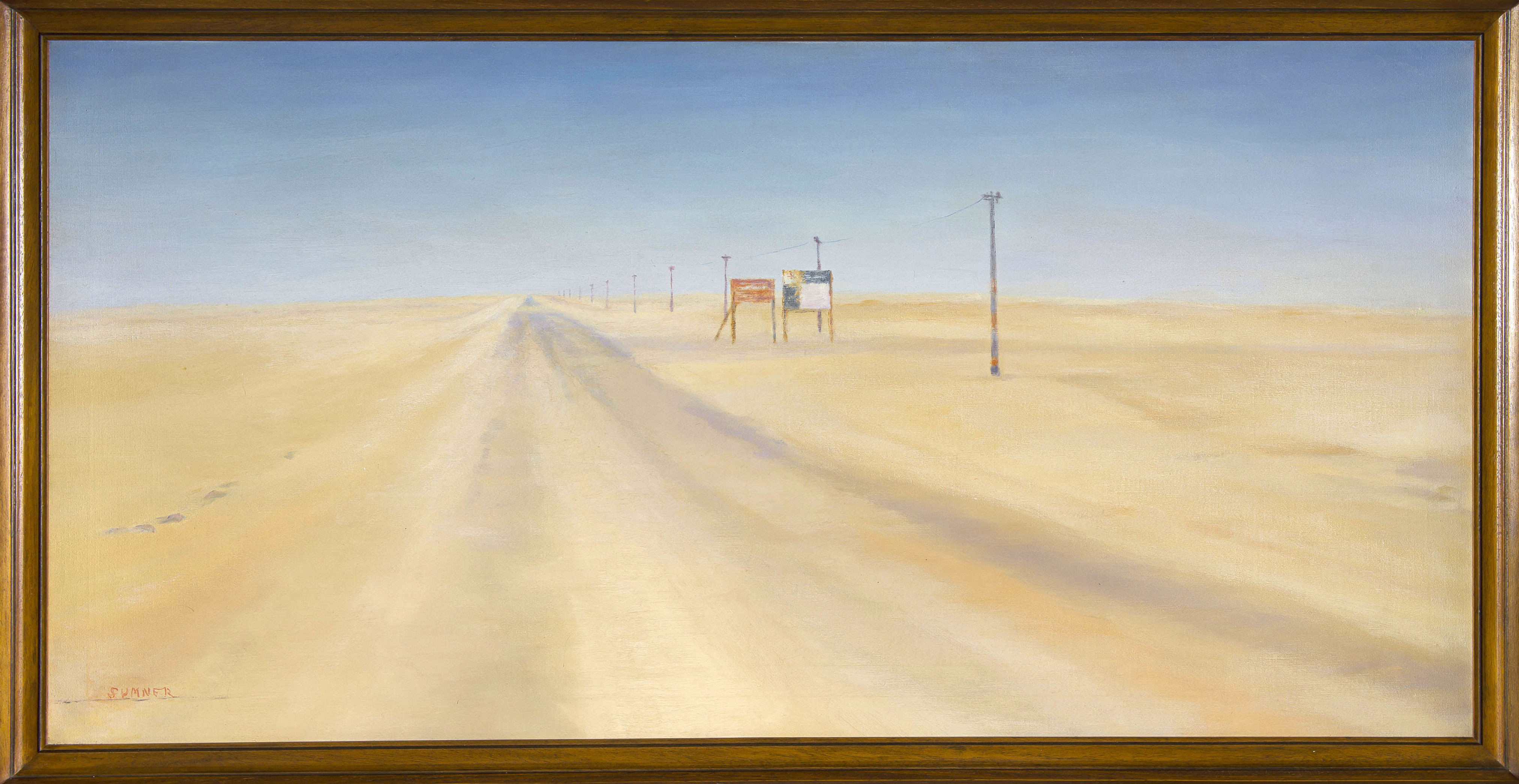 The Old Salt Road, Leading into Swakopmund by Maud Sumner | Strauss & Co