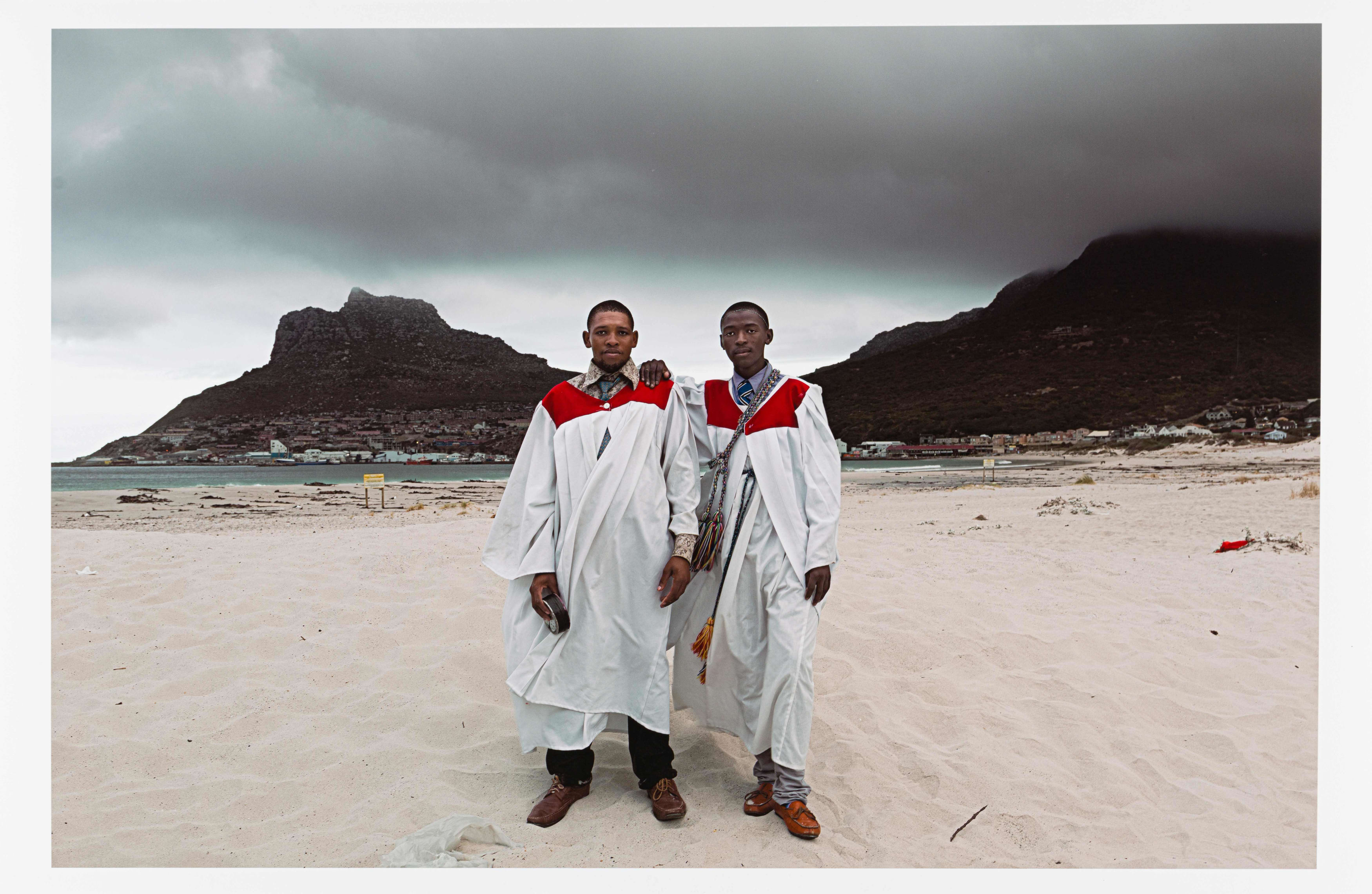 Members of the Ilitye Zion Church of God, Sunday Morning, Hout Bay ...