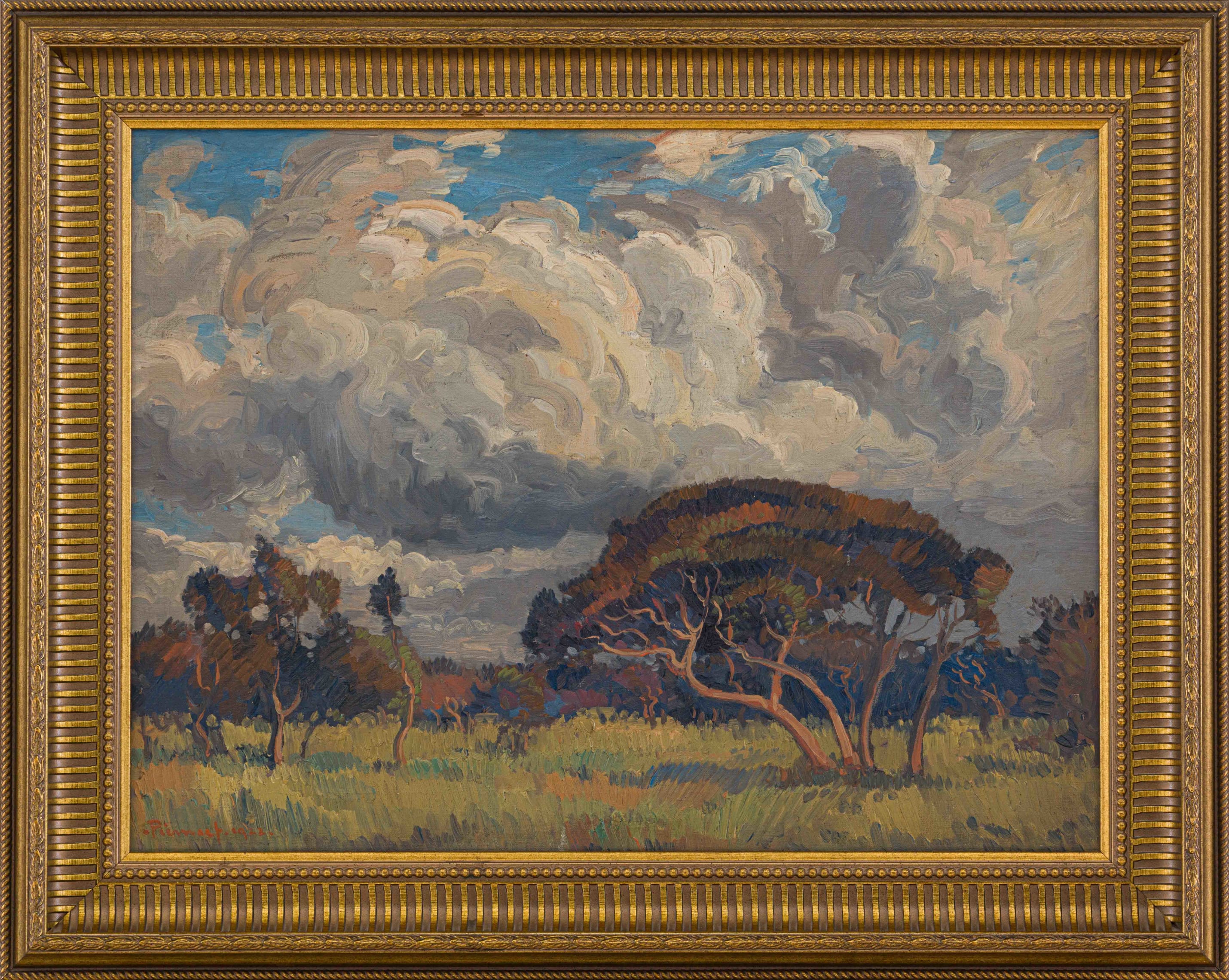 Bushveld Landscape with Trees by Jacob Hendrik Pierneef | Strauss & Co