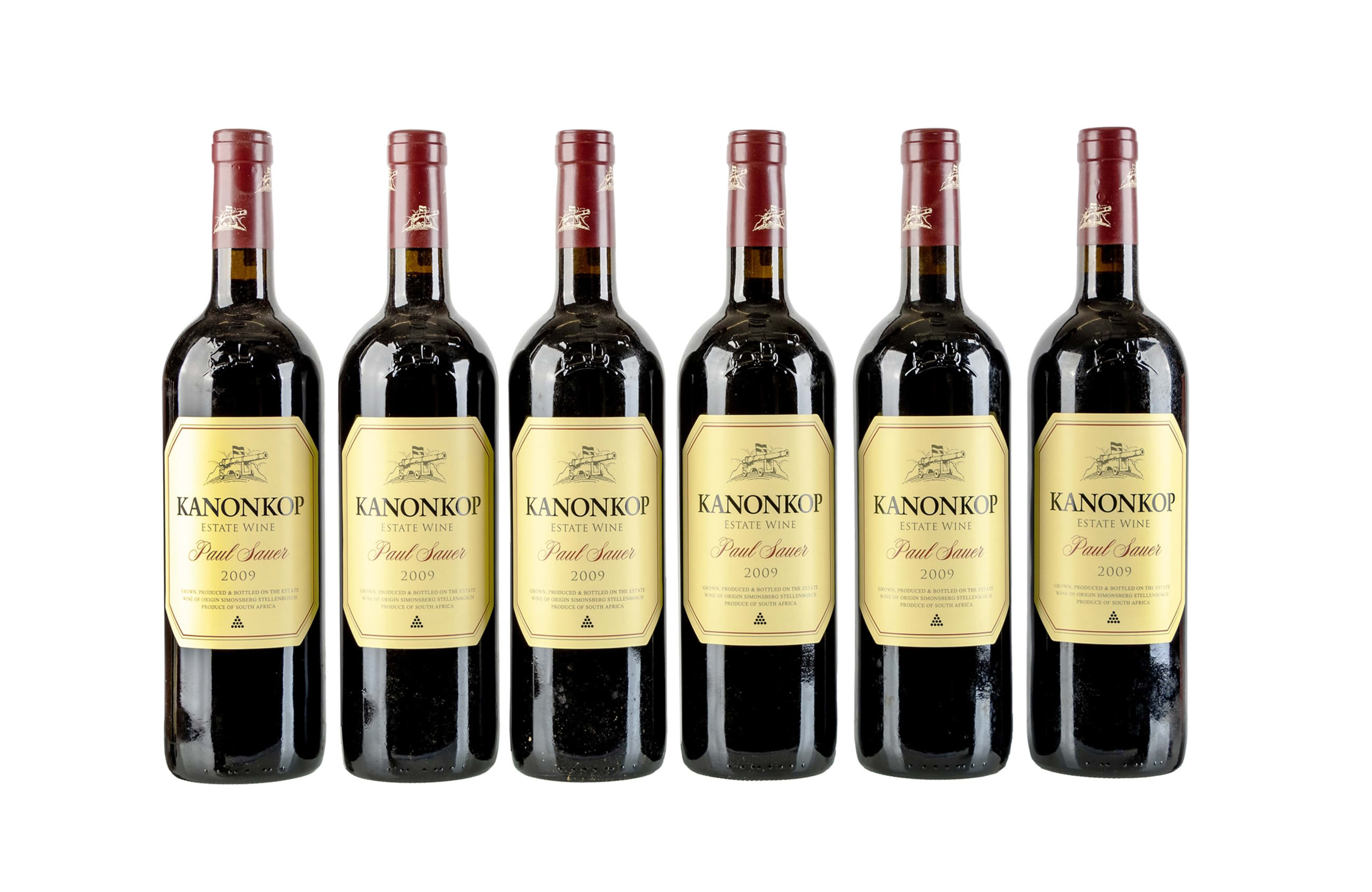 Paul Sauer 2009 6 (1 x 6) 750ml by Kanonkop | Strauss & Co