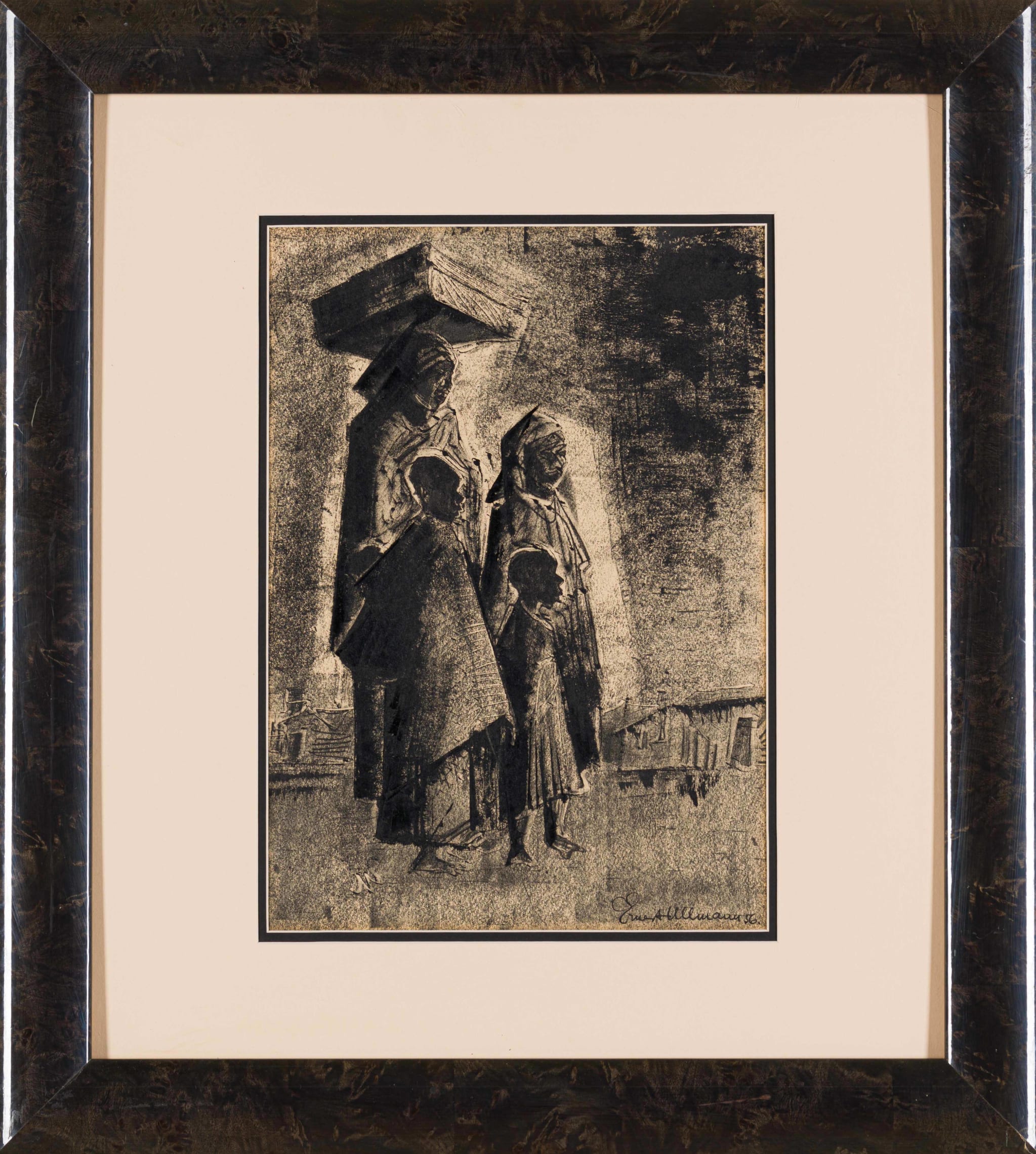 Mother and Children by Ernest Ullmann | Strauss & Co