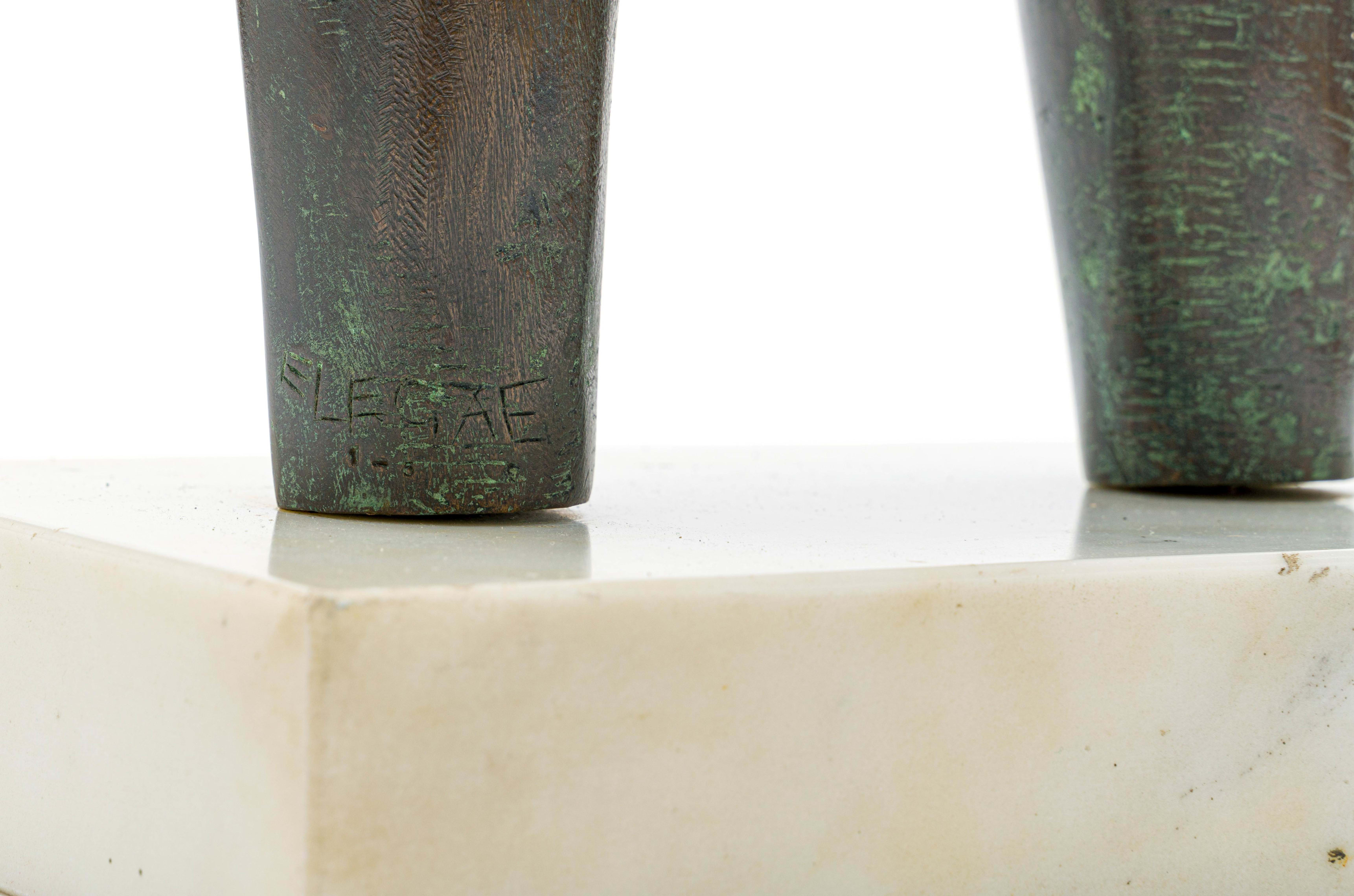 Two Figures by Ezrom Legae | Strauss & Co