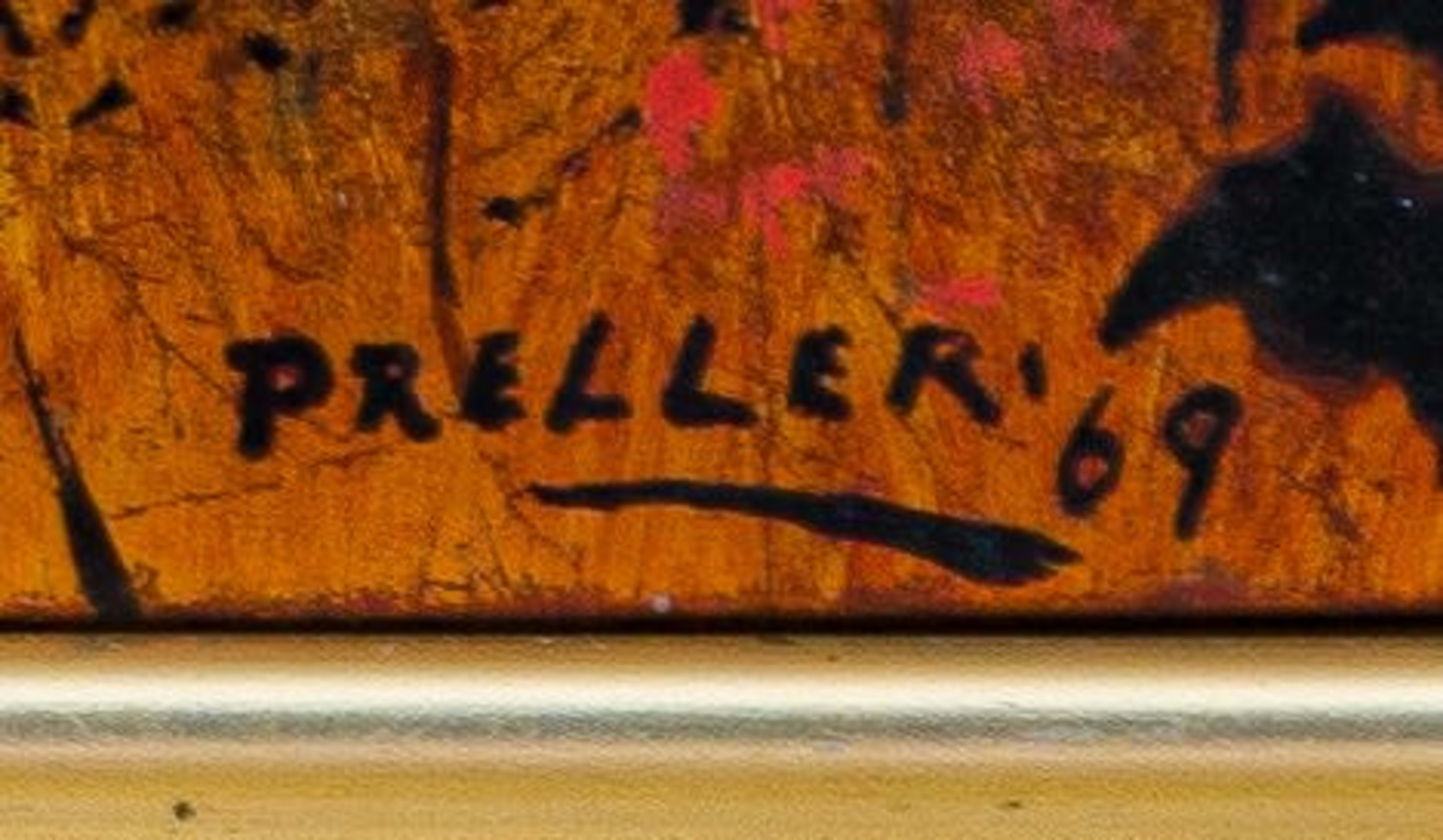 Abstract Composition, triptych by Alexis Preller | Strauss & Co