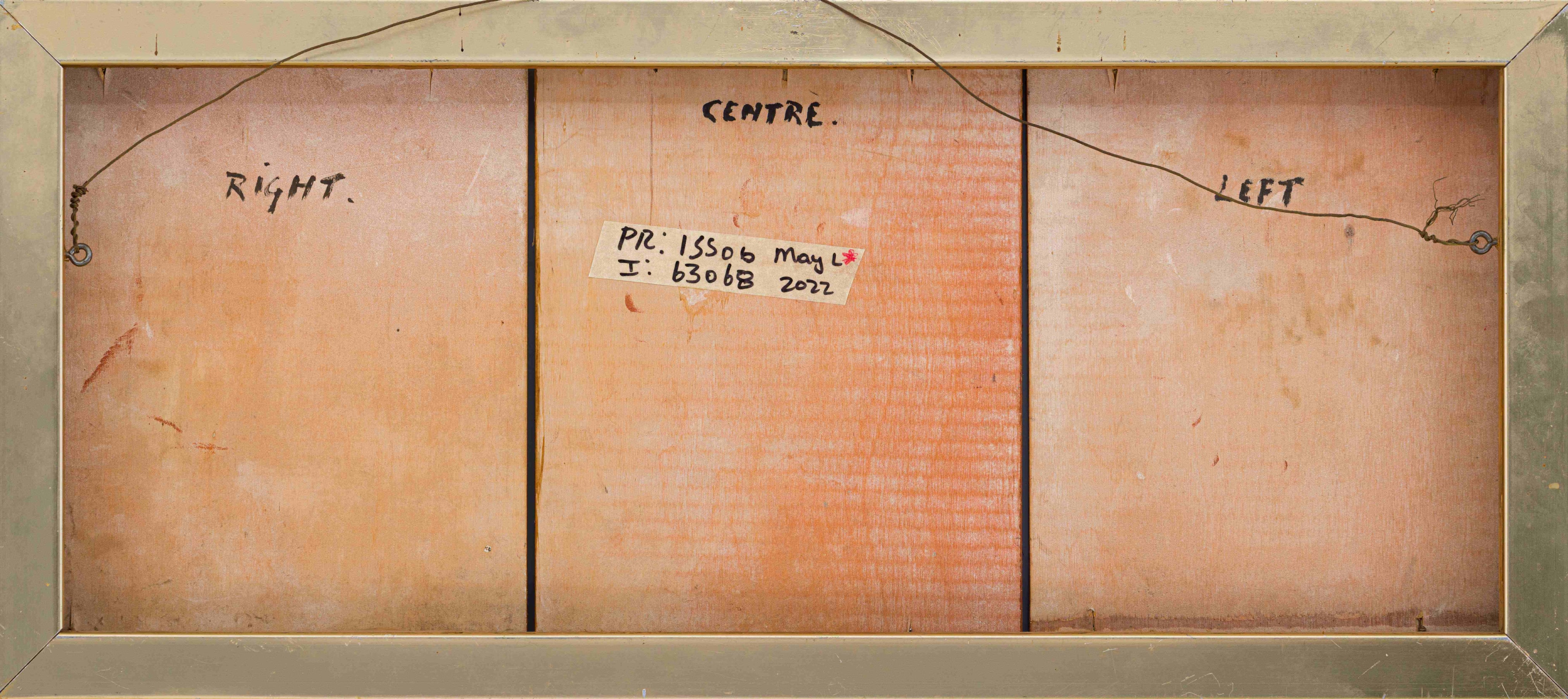 Abstract Composition, triptych by Alexis Preller | Strauss & Co