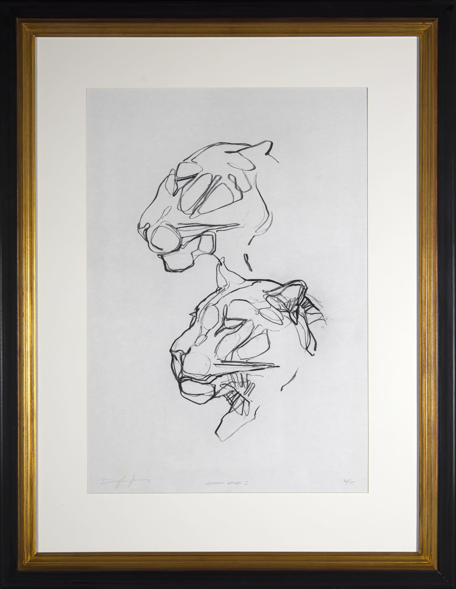 Leopard Heads I (P008) by Dylan Lewis | Strauss & Co