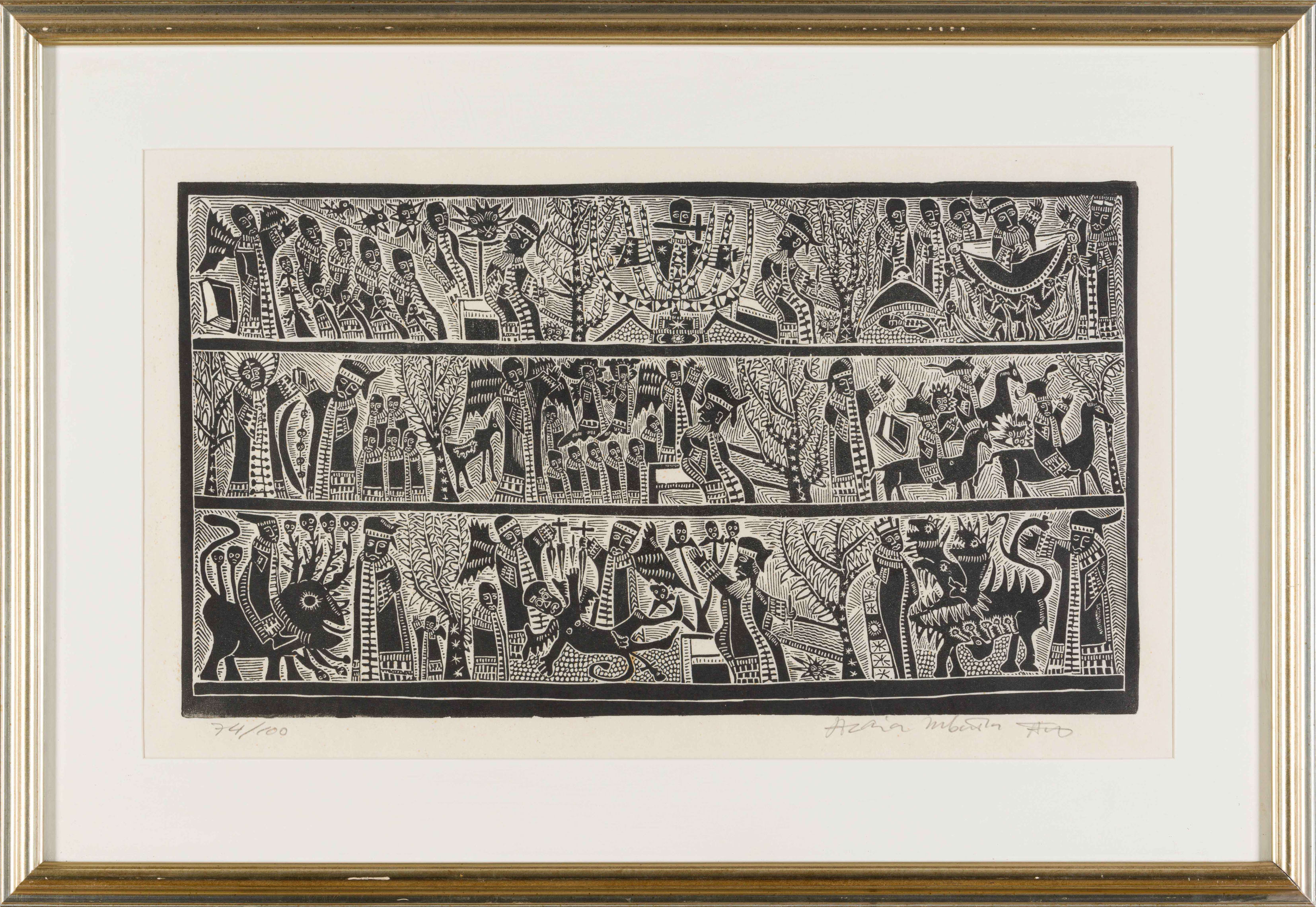 Biblical Scenes by Azaria Mbatha | Strauss & Co