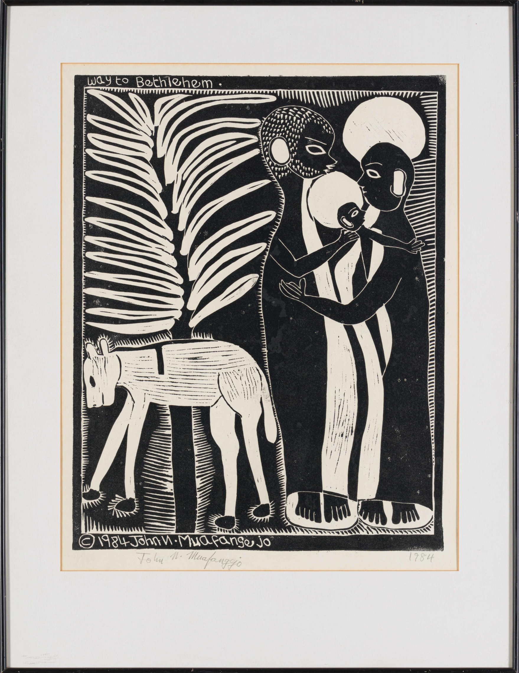 Way to Bethlehem by John Muafangejo | Strauss & Co