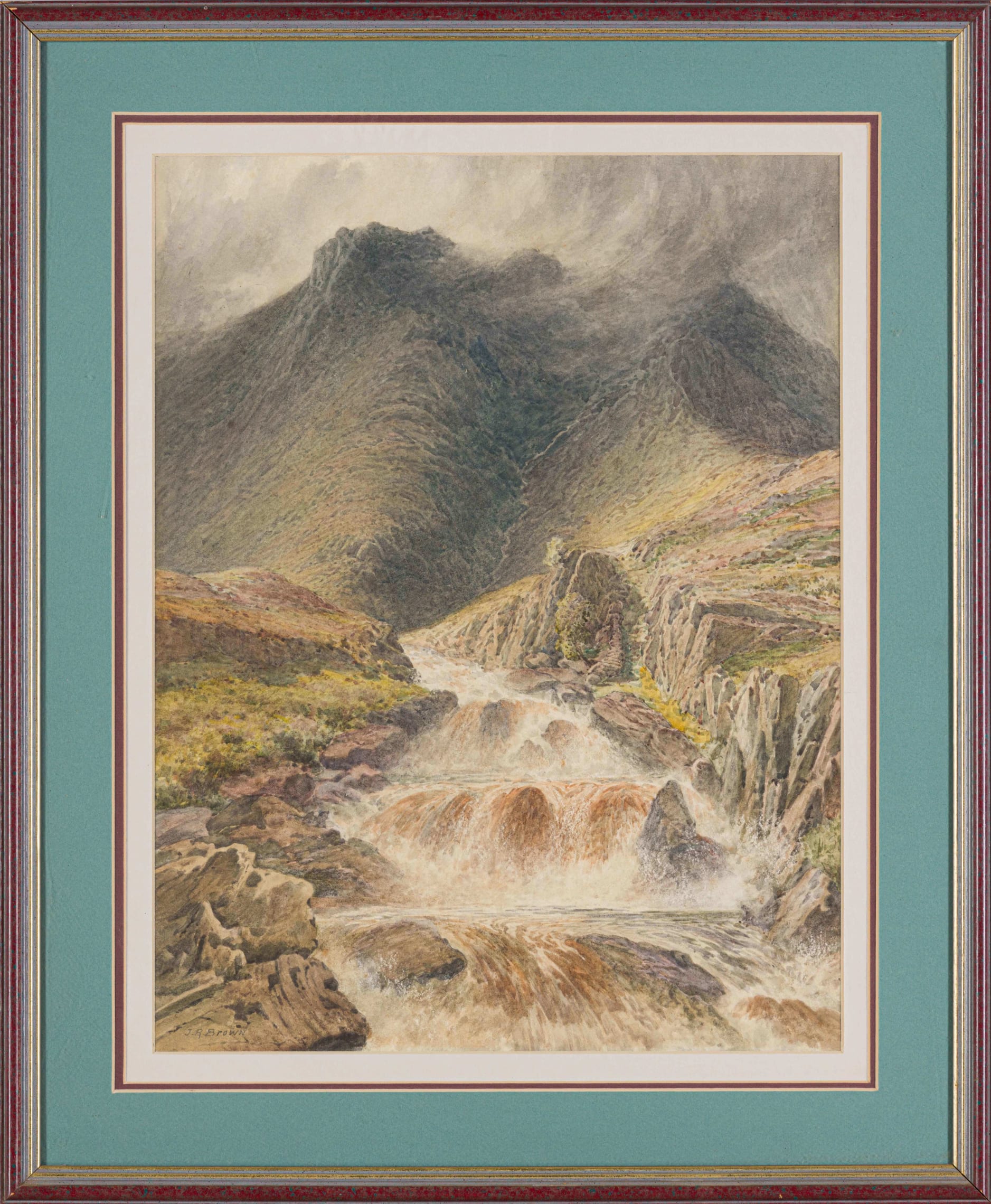 Waterfall by John Roland Brown | Strauss & Co