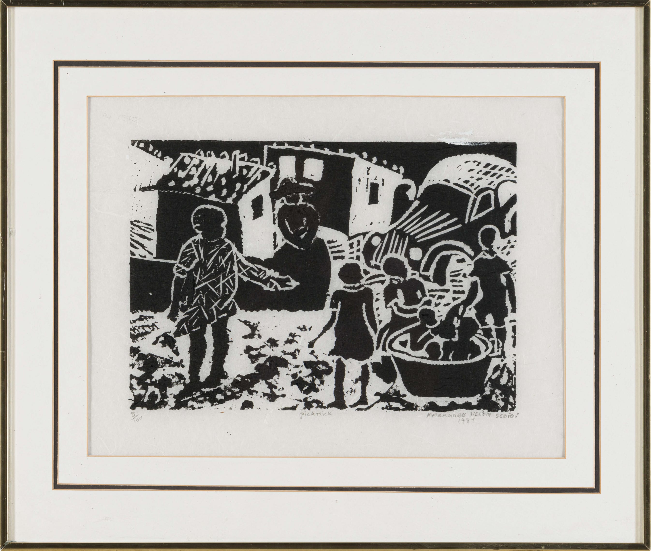 Picnic by Mmakgabo Mmapula Helen Sebidi | Strauss & Co