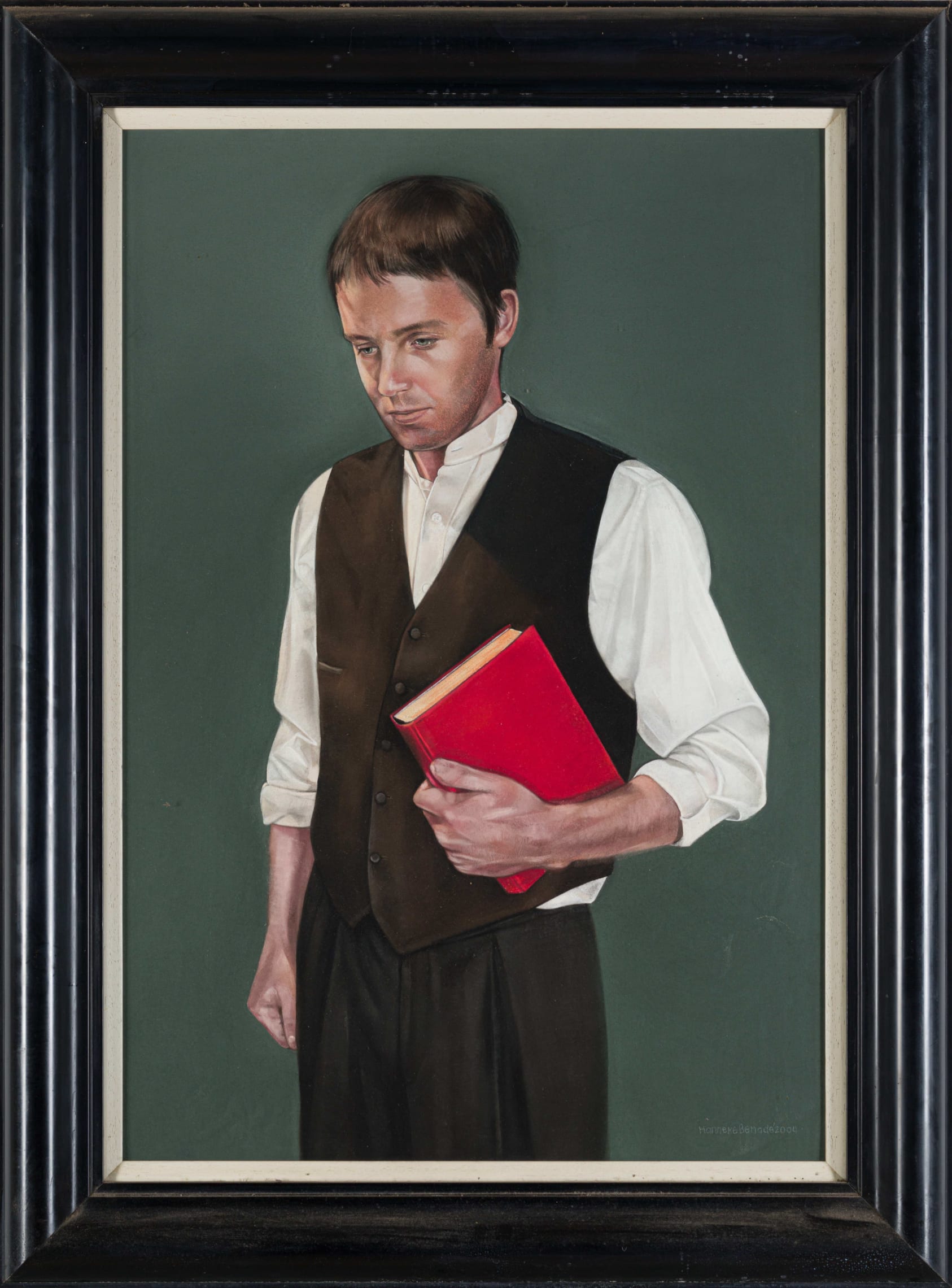 Portrait of a Man with a Book by Hanneke Benadé | Strauss & Co