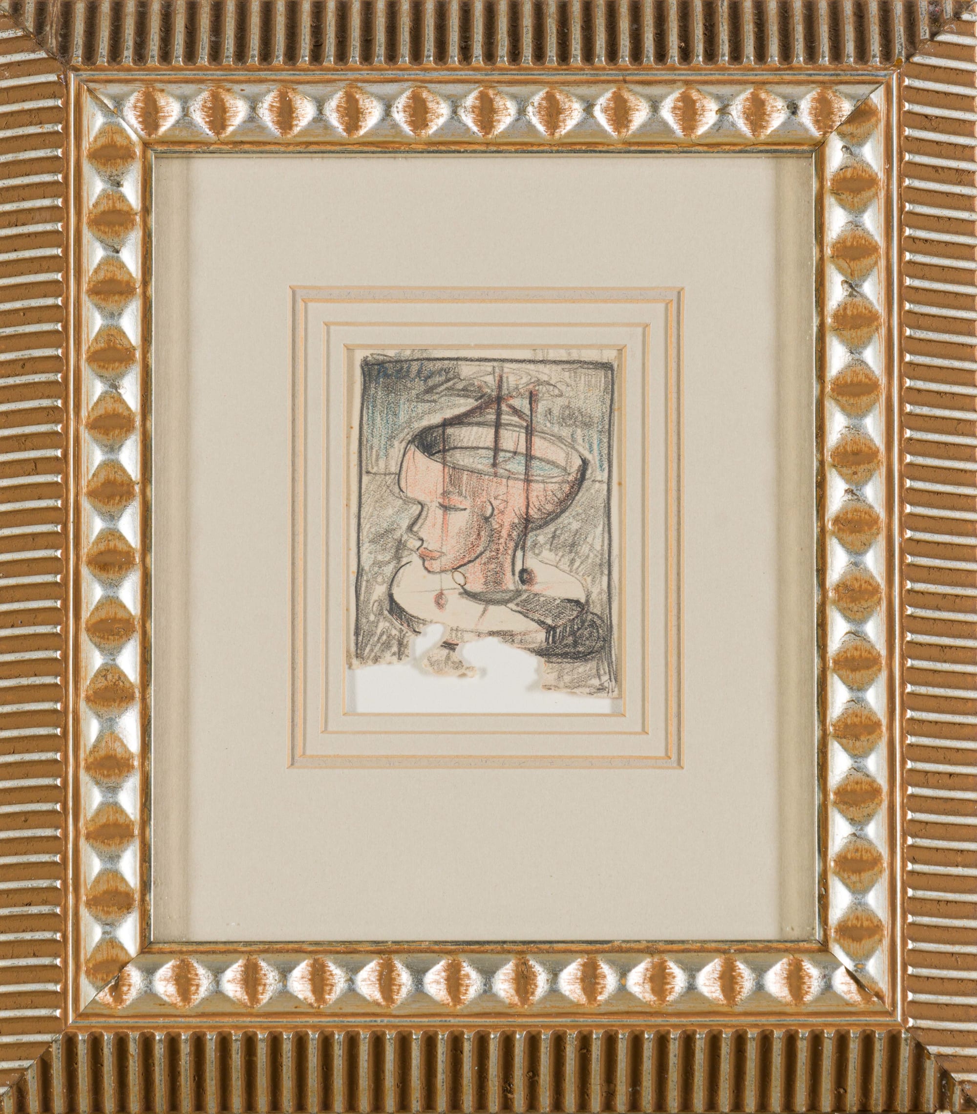 Urn Head, sketch by Alexis Preller | Strauss & Co