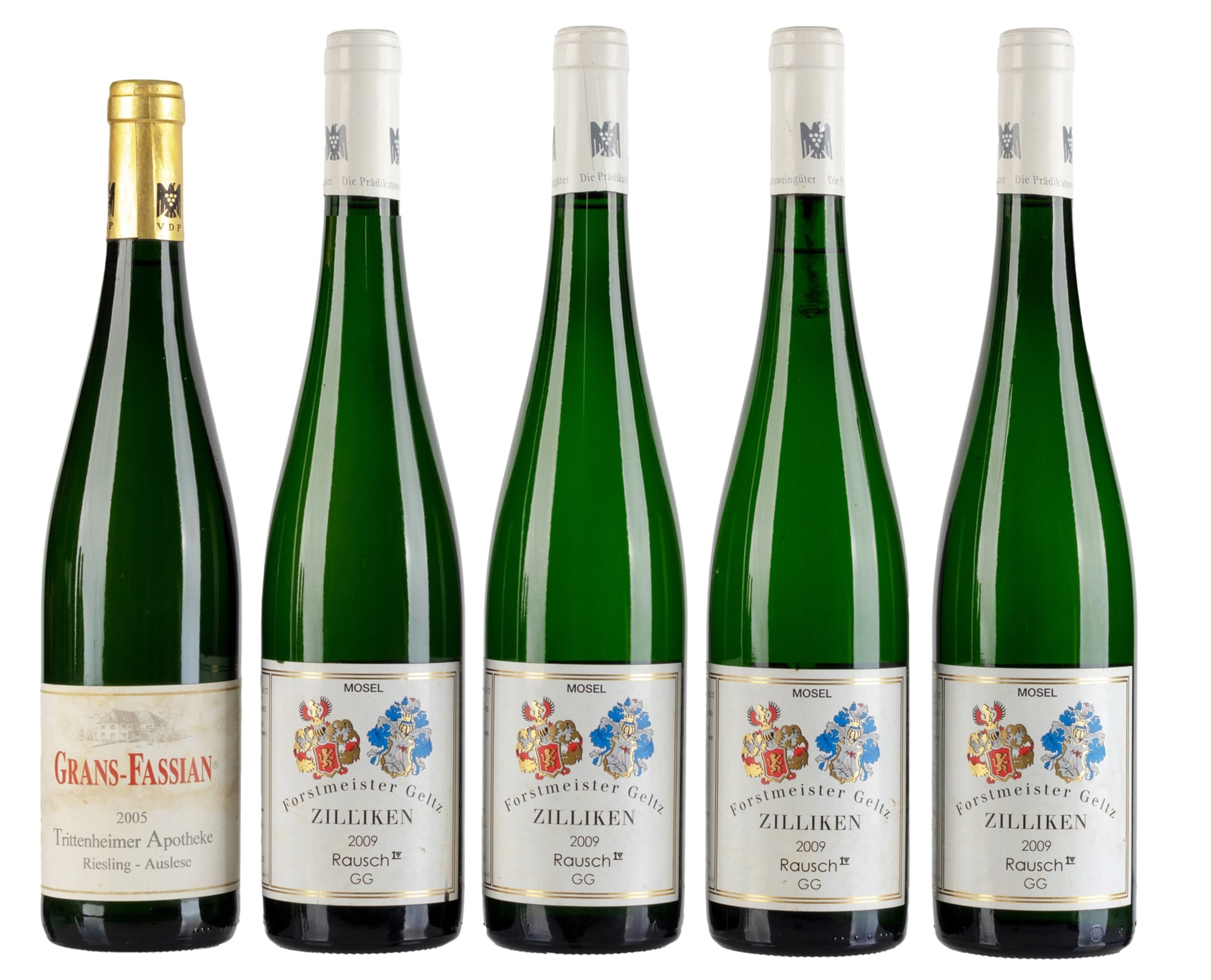 2005, 2009 10 (1 x 10) 750ml by German - Riesling Collection | Strauss & Co