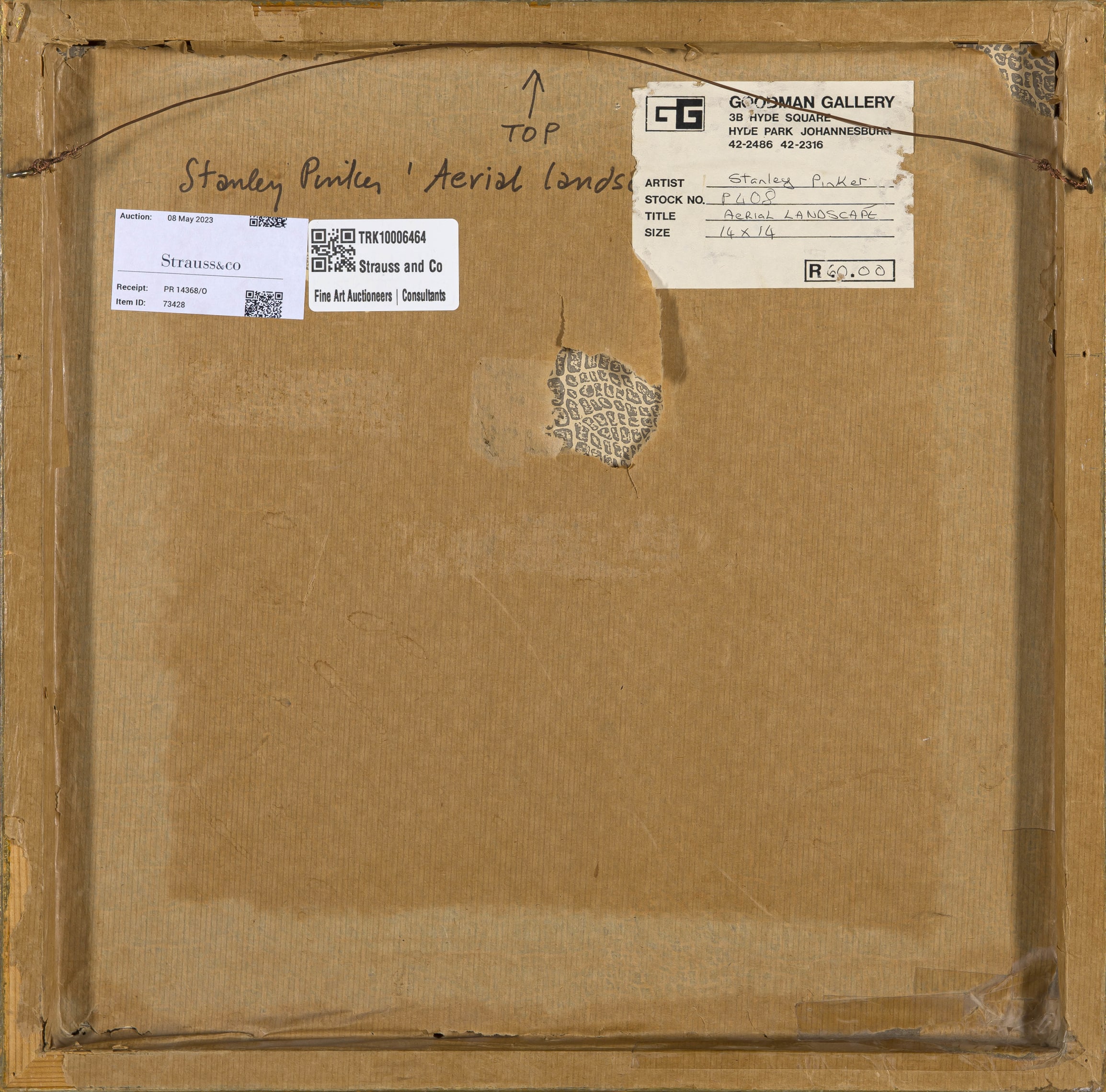 Aerial Landscape by Stanley Pinker | Strauss & Co