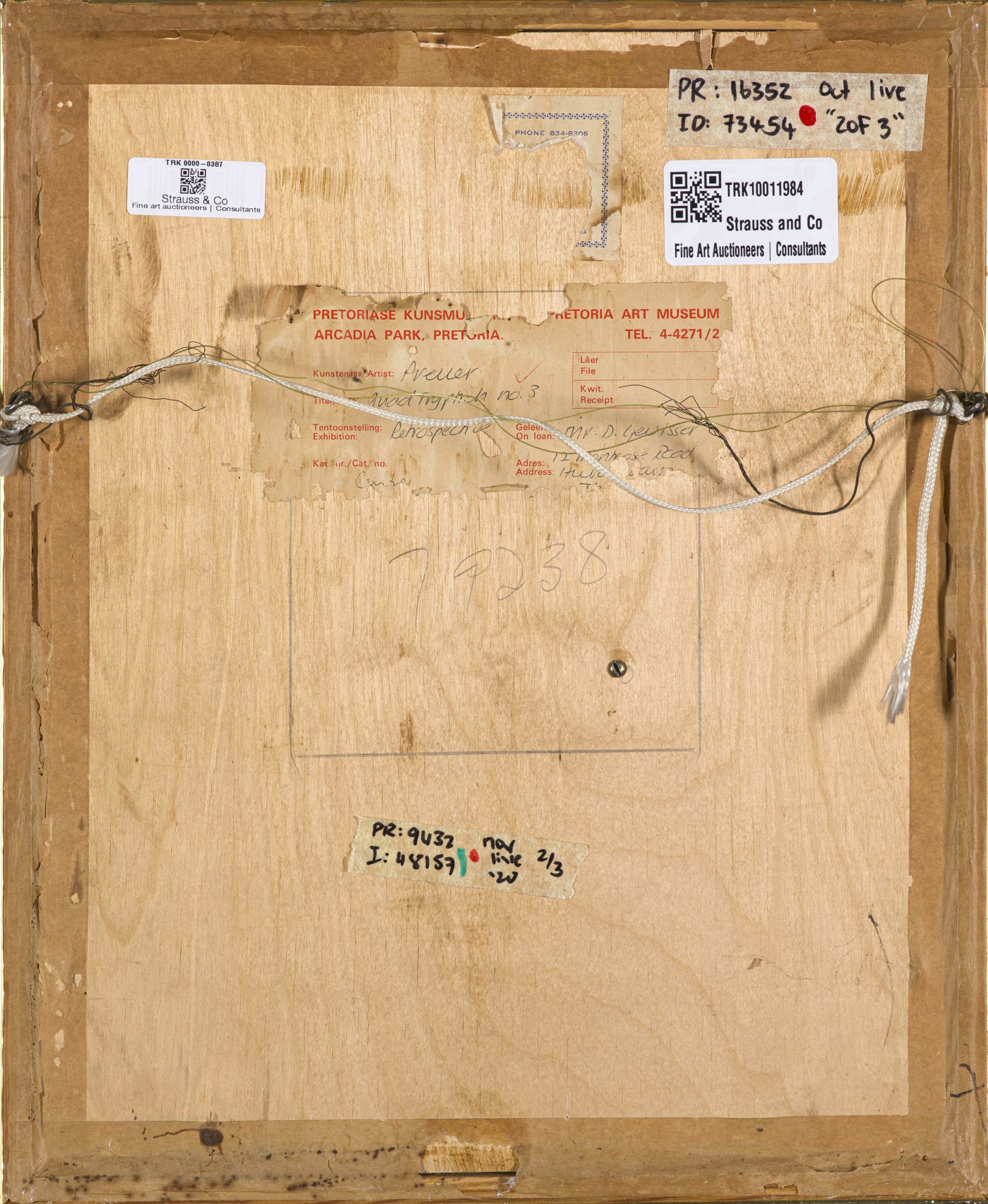 Iliad, triptych by Alexis Preller | Strauss & Co